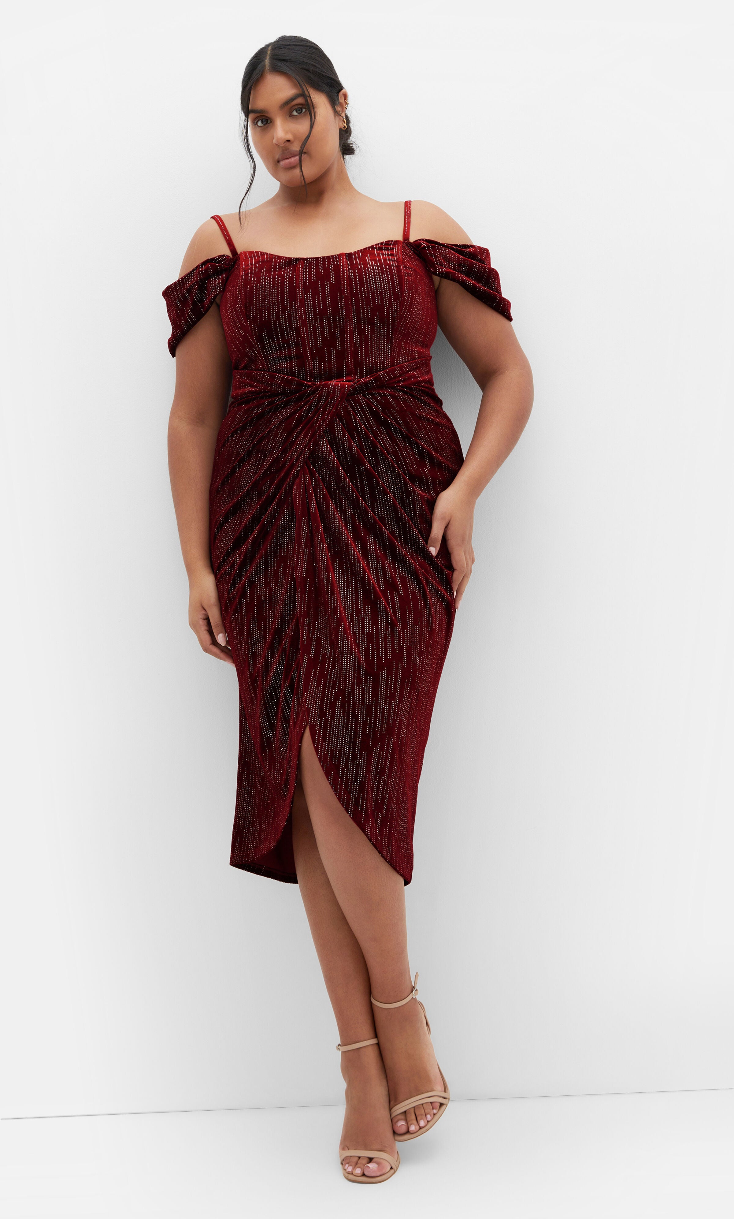 Jayla Dress - berry | Catherines