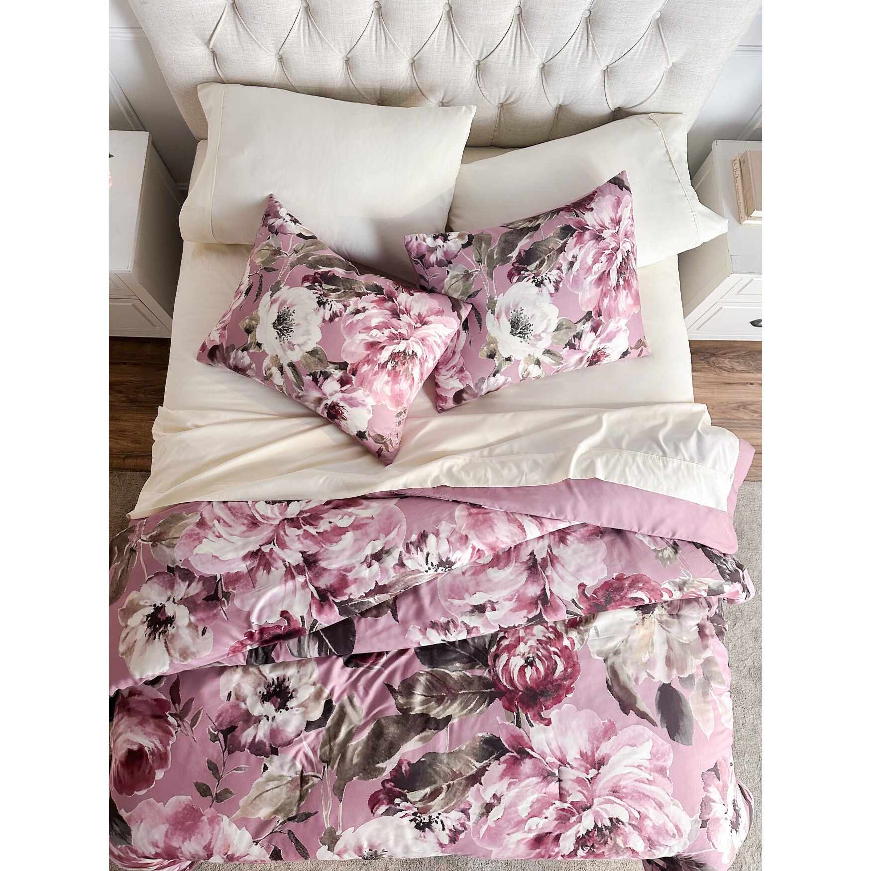 Eleanor Comforter Set Floral Bedding Ensemble, Floral | Catherines