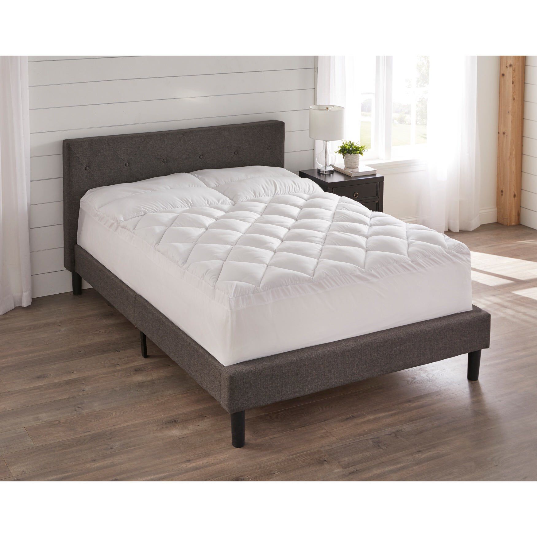 Hypoallergenic Rising Incline Mattress Topper, White | Catherines