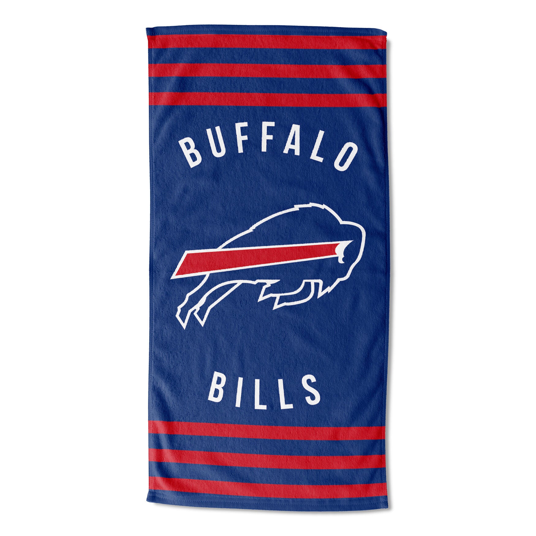 NFL Bills Stripes Beach Towel 30"x 60", 4401989 | Catherines