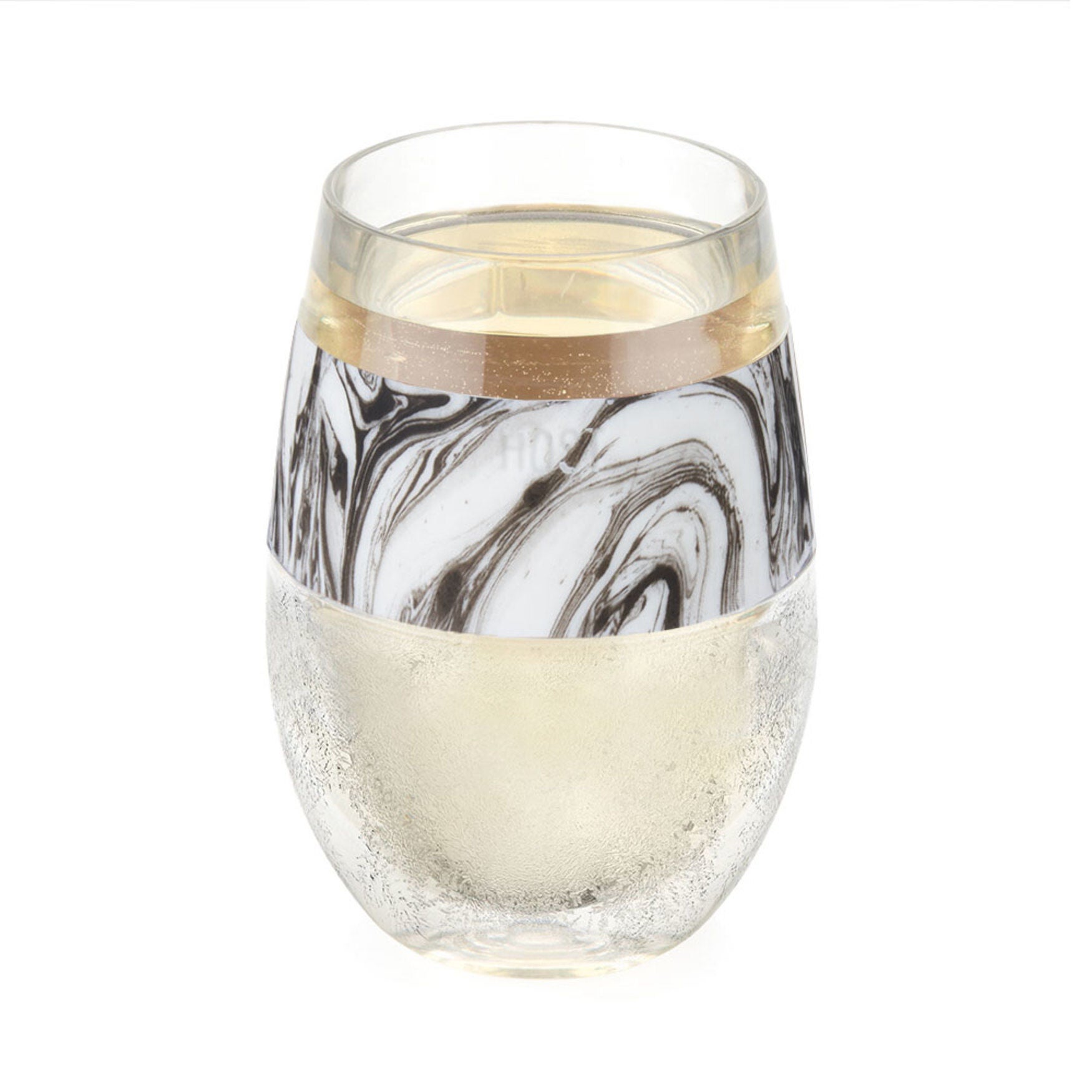 Wine Freeze Cooling Cup by Host - Black Swirl, 4437333 | Catherines