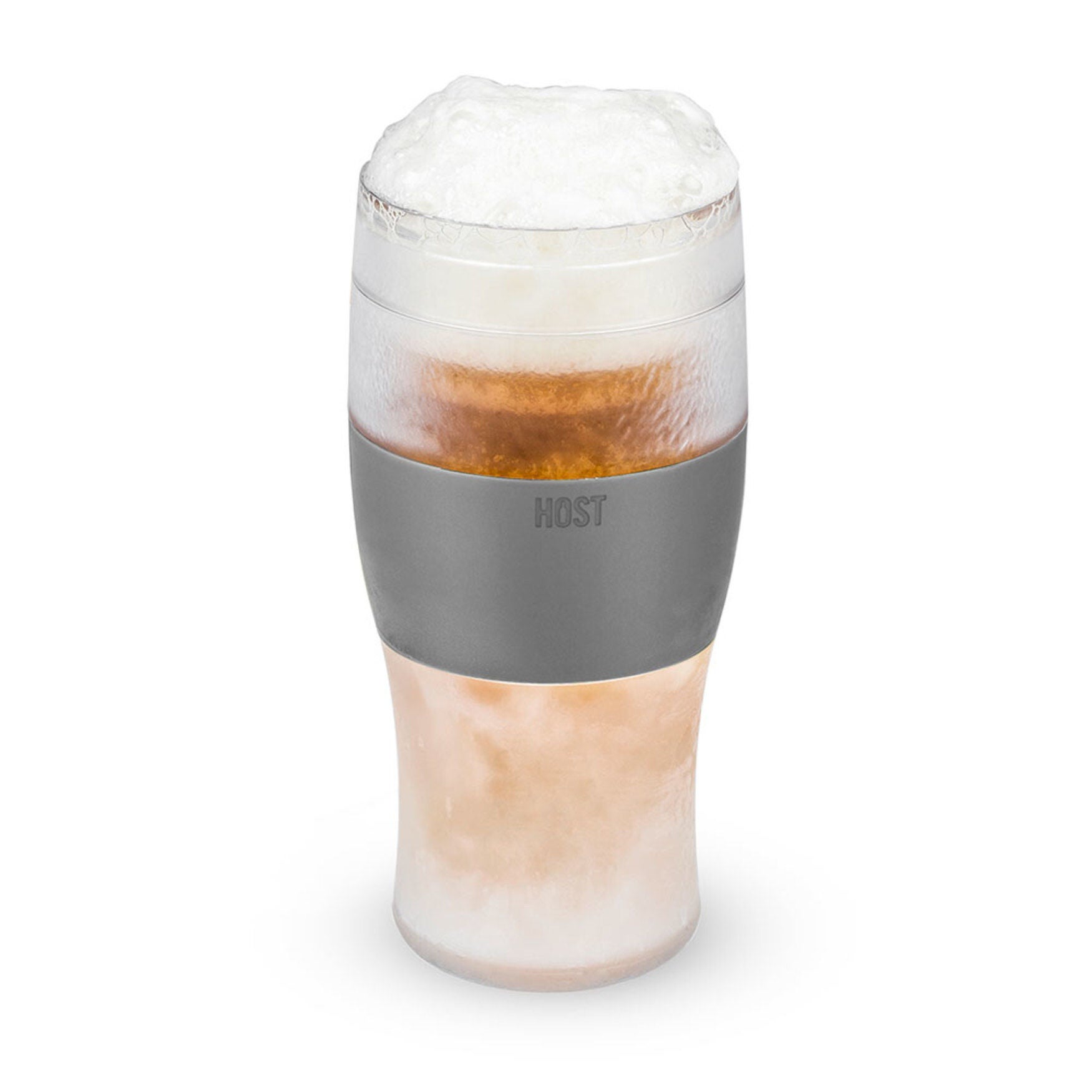 Freeze Cooling Pint Glass - Insulated Beer Chiller, Grey | Catherines