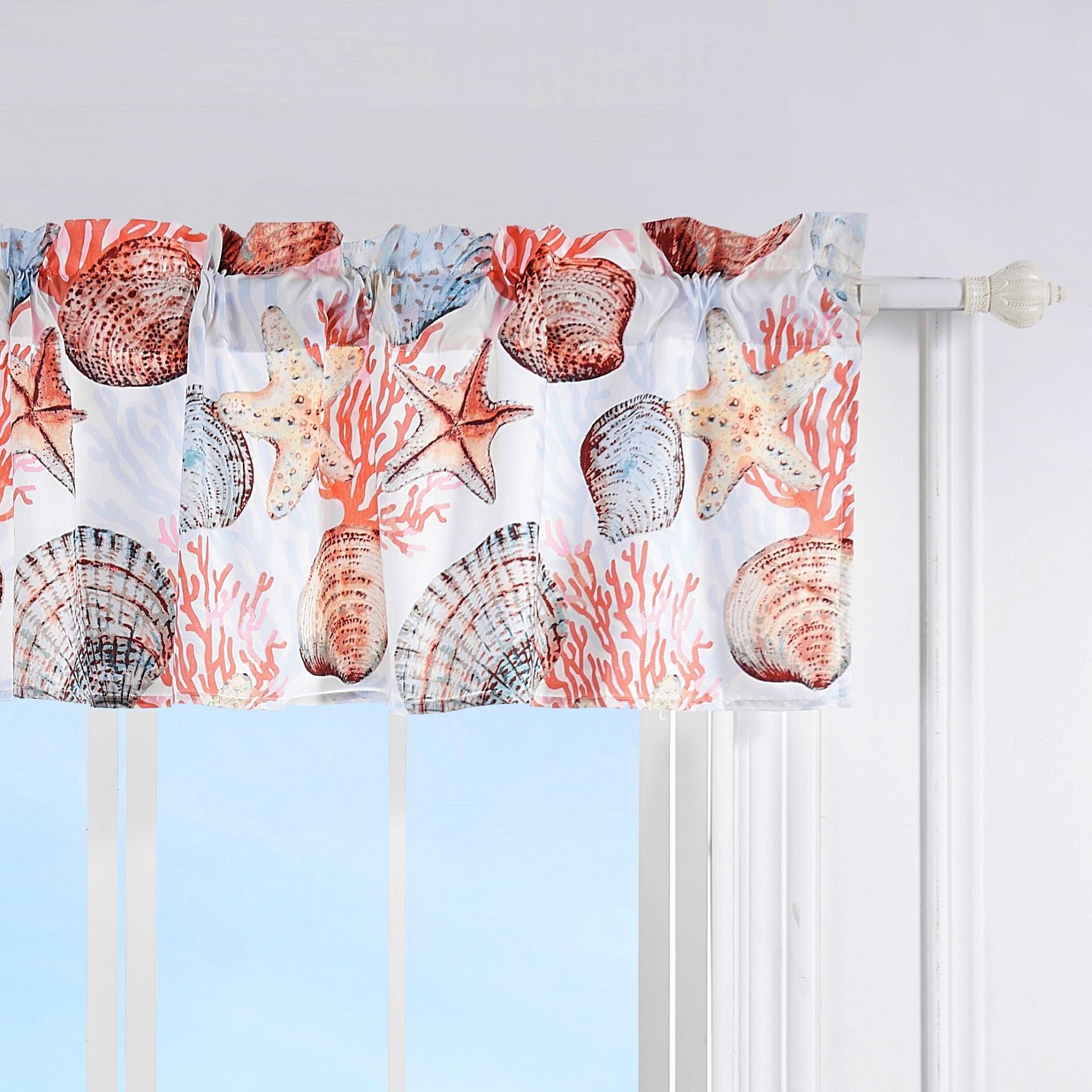 Beach Days Window Valance - Coastal Design, 4433872 | Catherines