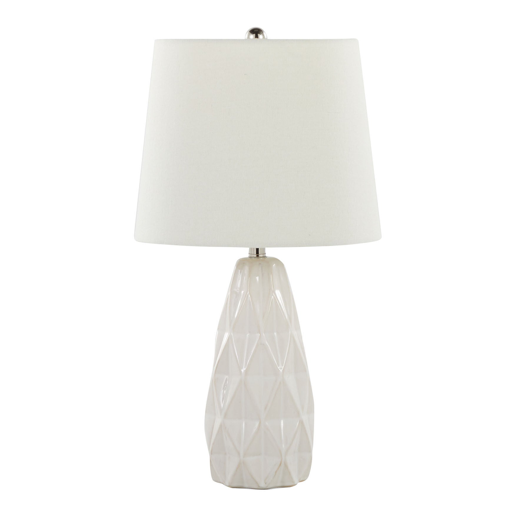 Hex Ceramic Accent Lamp 20" Set of 2, 4498823 | Catherines