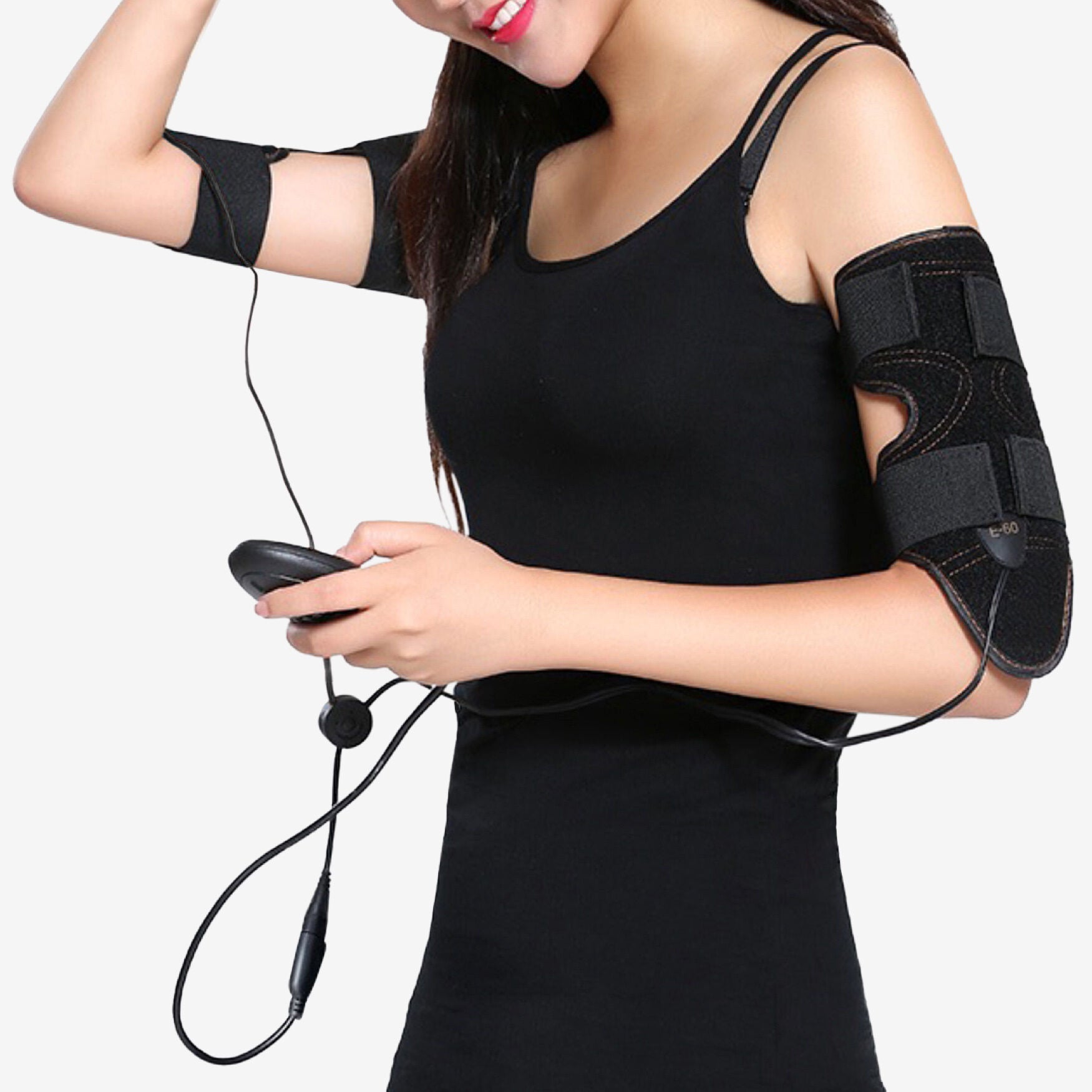 Bionic Underarm Toner EMS Technology, Black | Catherines