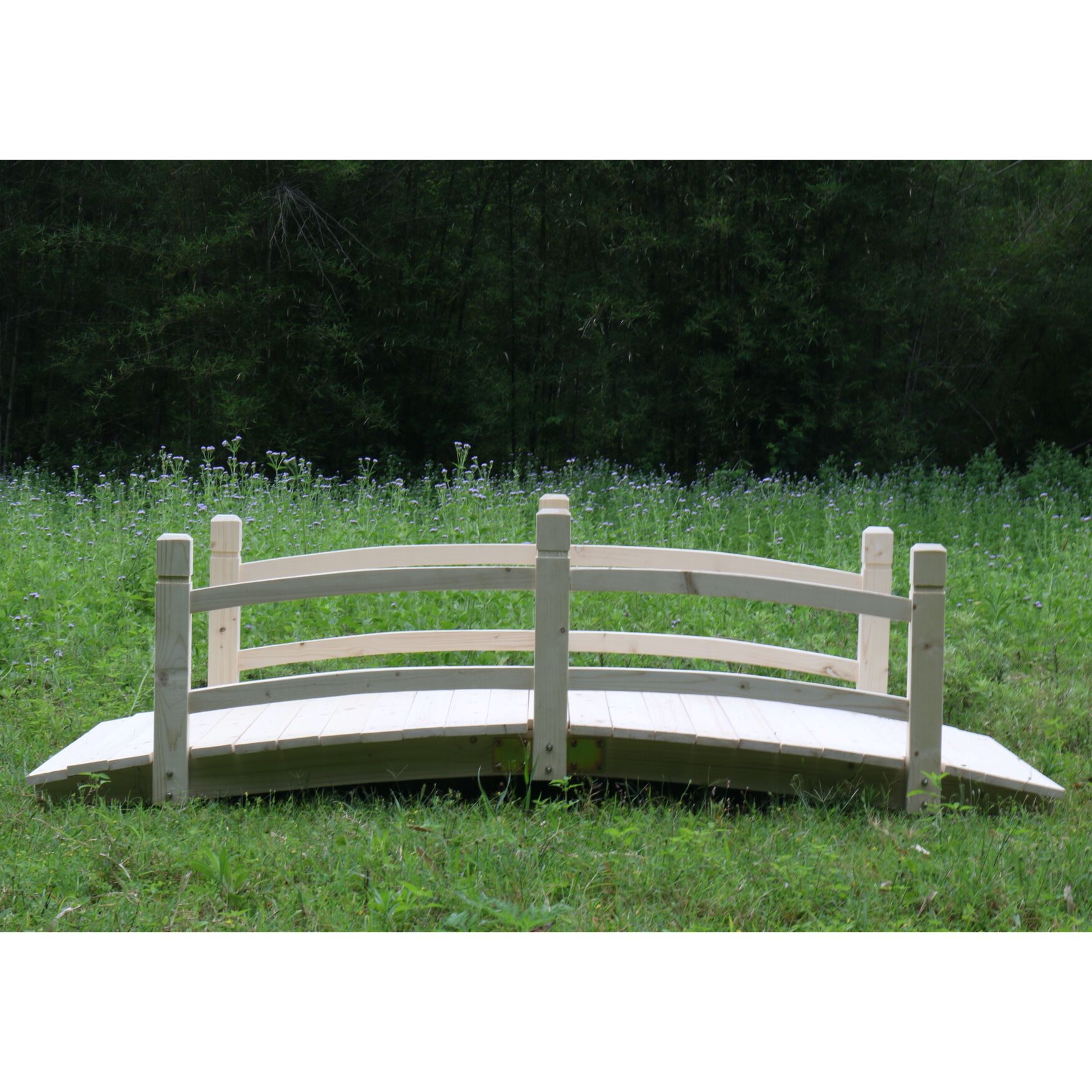 Garden Bridge - Harrison 6 ft. Wood Arched, 4417900 | Catherines