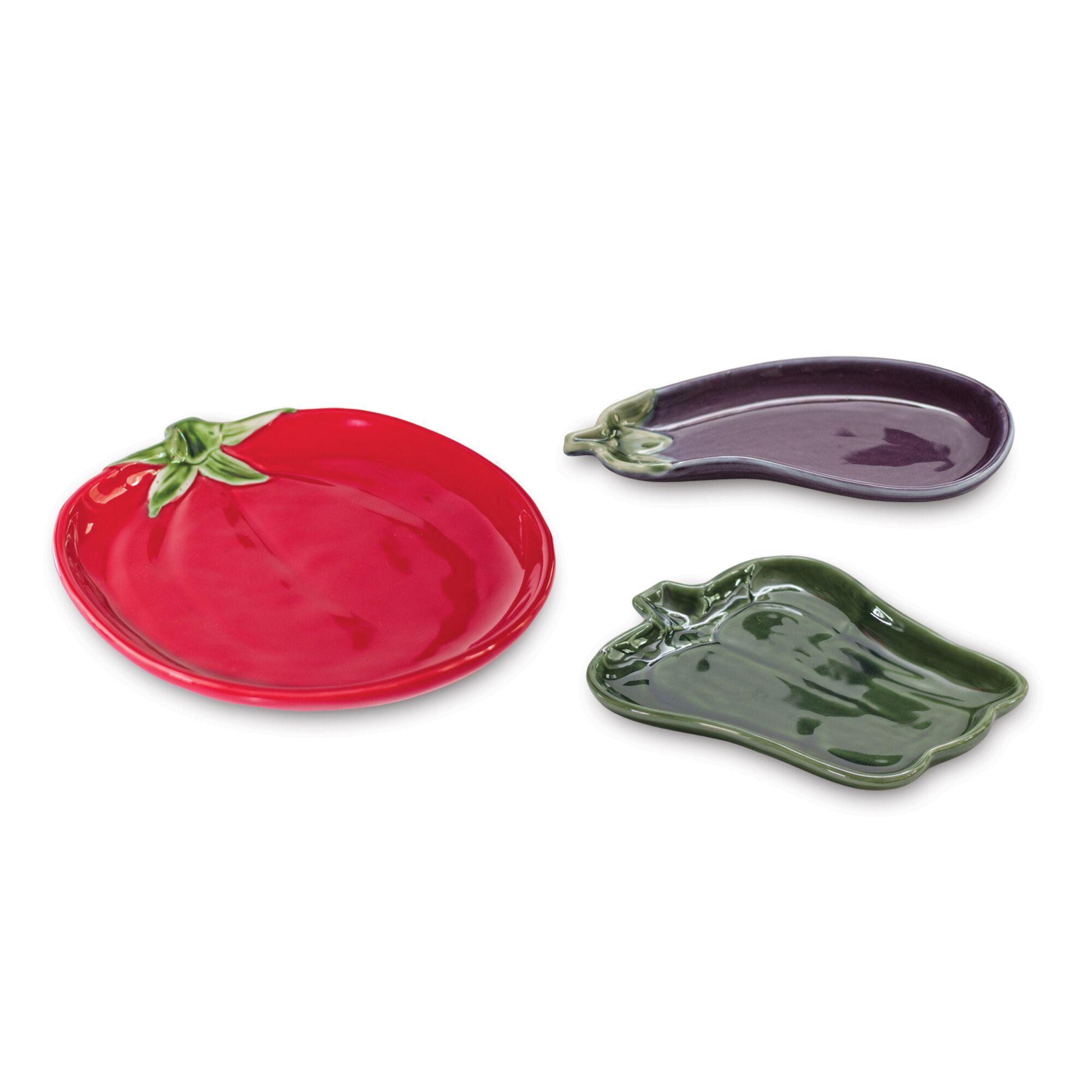 Ceramic Vegetable Plate (Set of 3) | Catherines