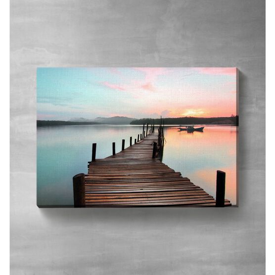 Lake Dock At Sunset | Catherine's