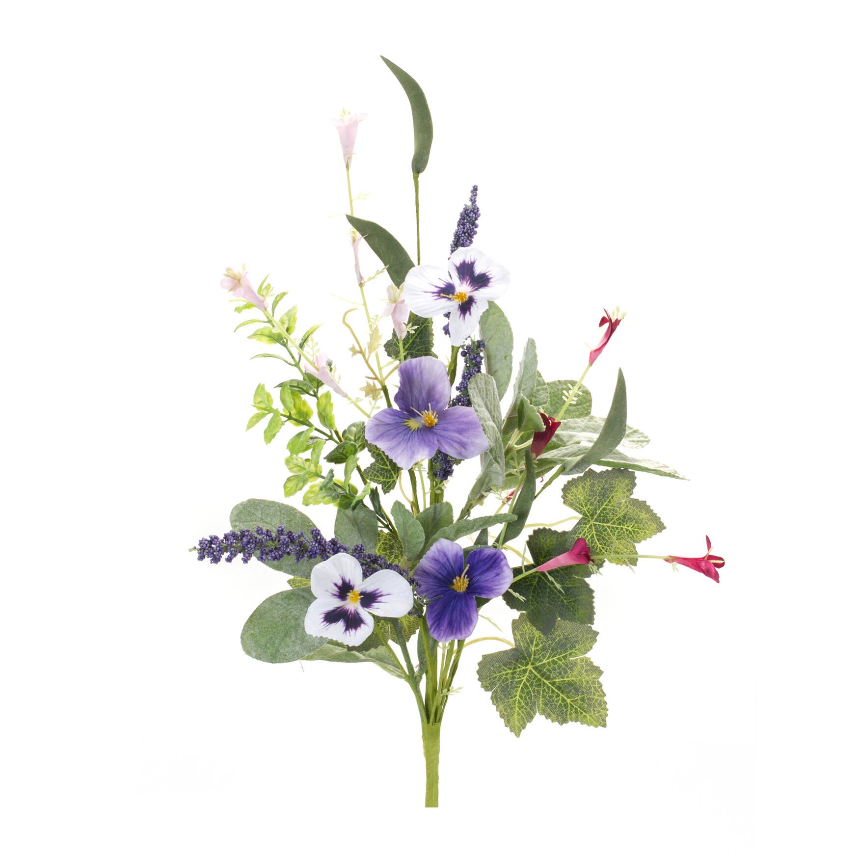 Pansy Floral Spray Set of 6 - Home Decor, 4499736 | Catherines