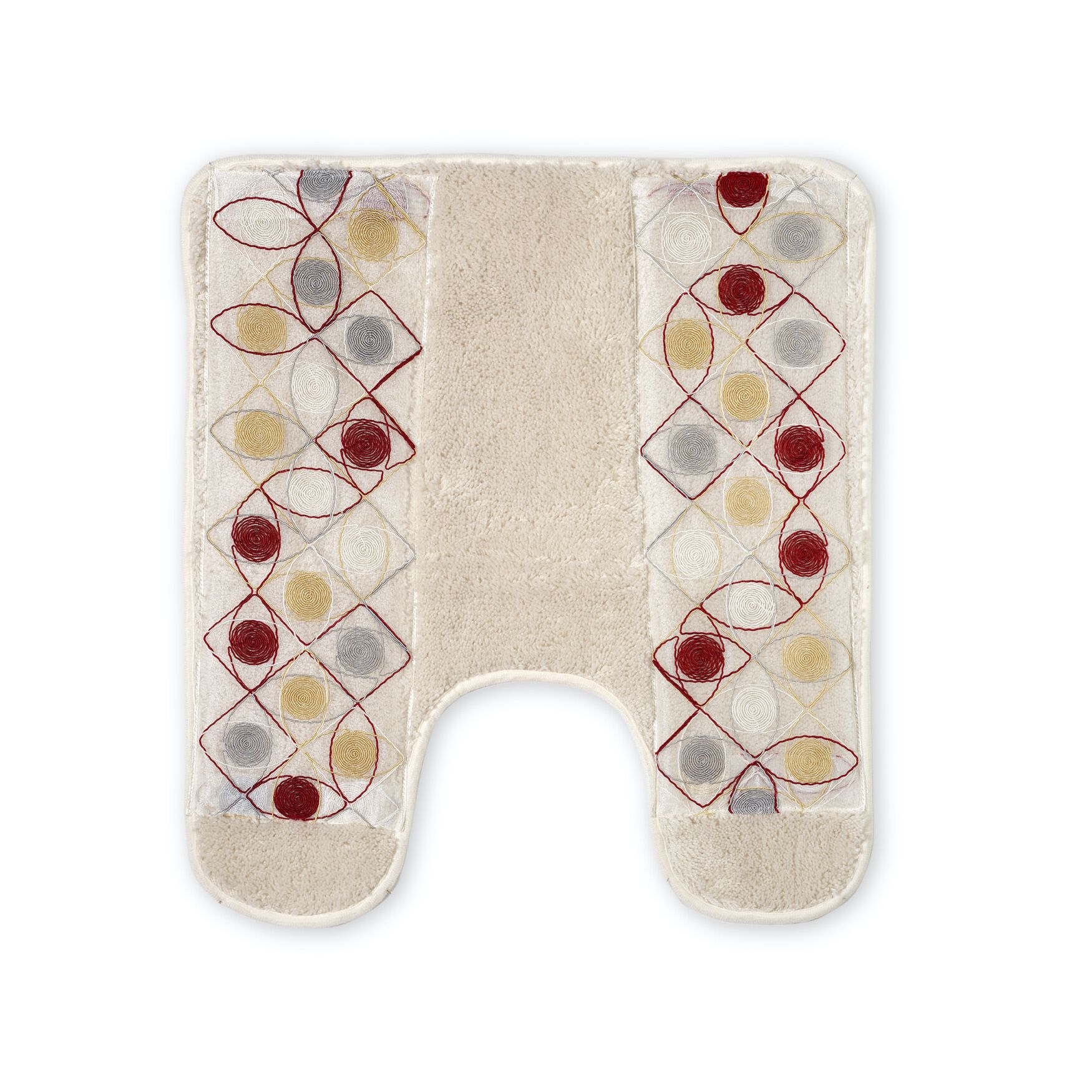Sedona Bath Contour Rug - 21x24 Latex Backing, Beige | Catherines