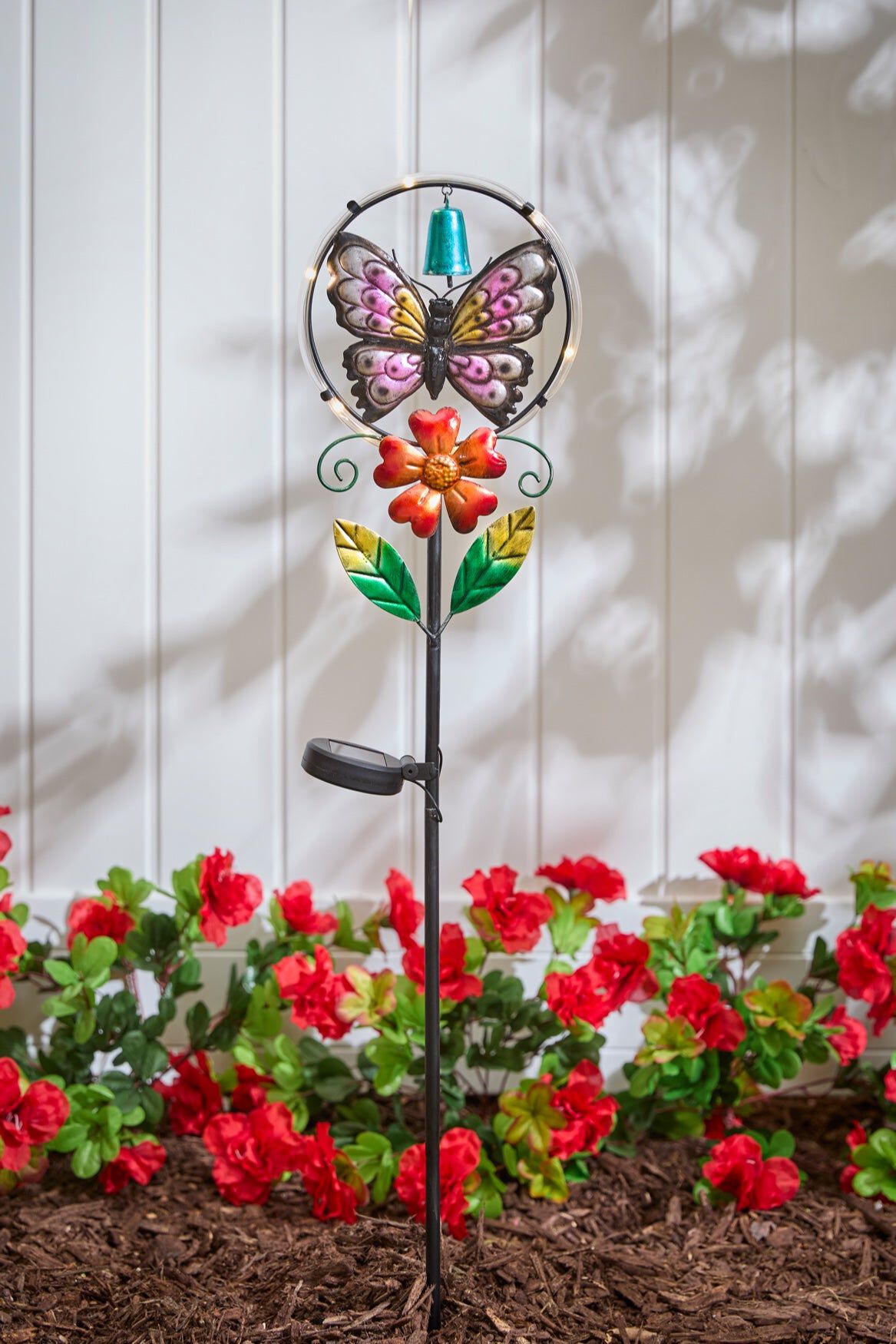 Metal Butterfly Solar Stake Light | Catherines