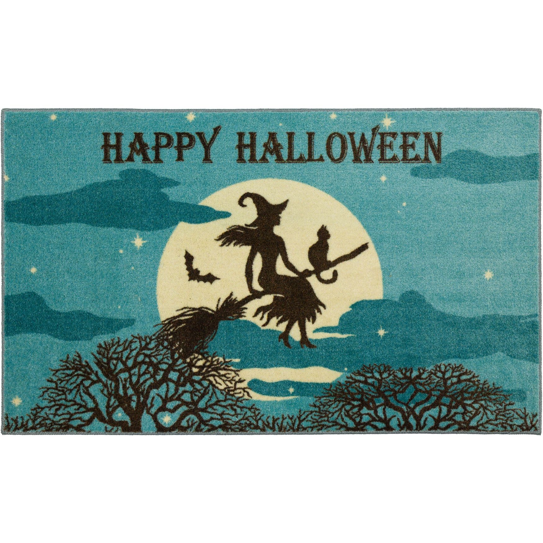 Halloween Twilight Witch Kitchen Rug, 4495808 | Catherines