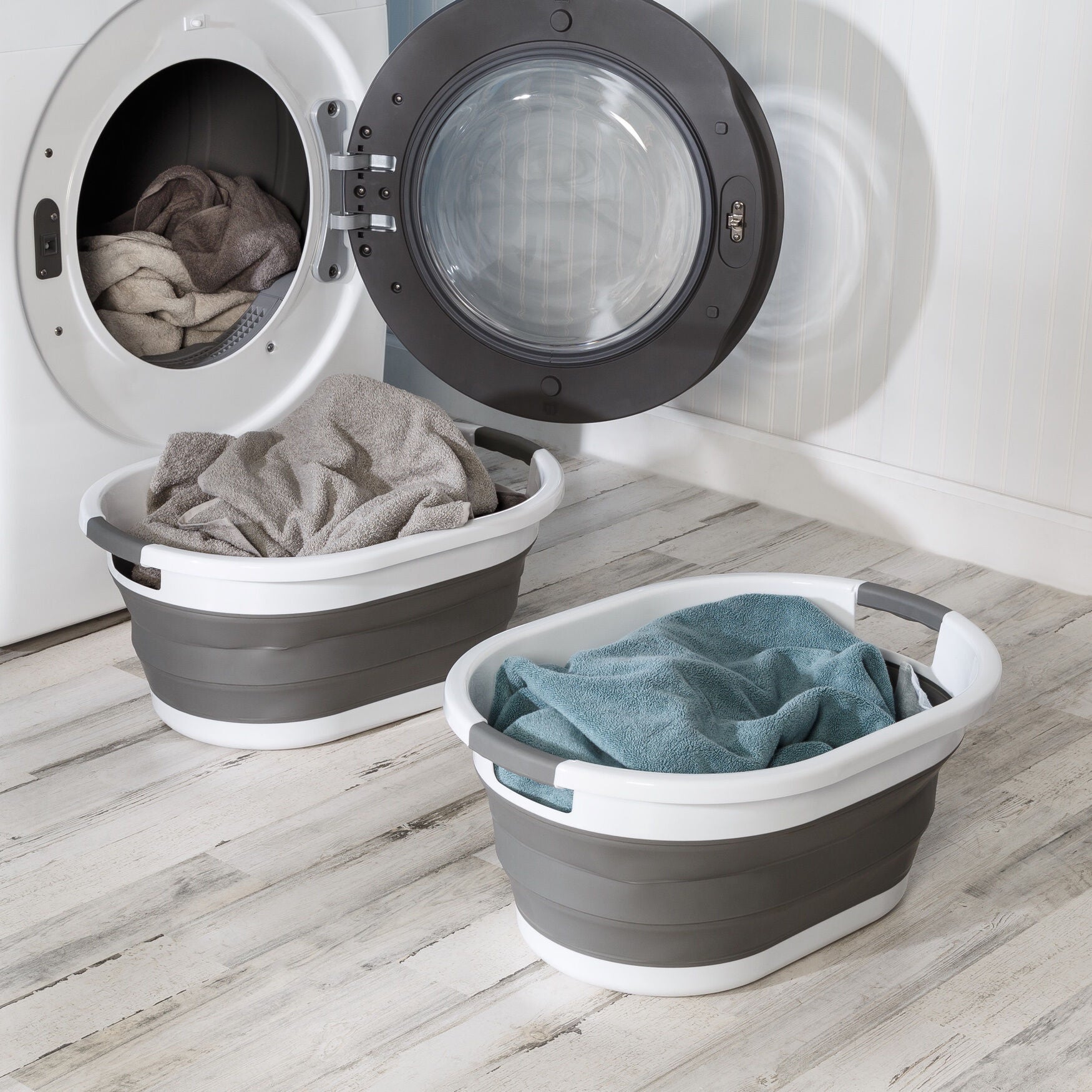 Collapsible Laundry Baskets Storage Solution, 4460526 | Catherines