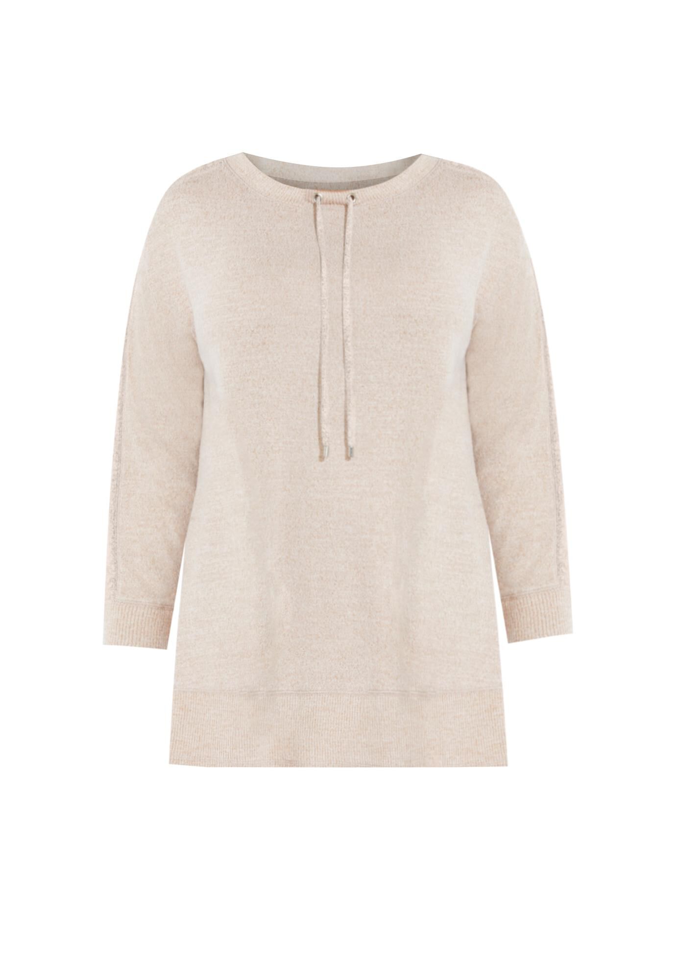 Impossibly Soft Drawstring Tunic - Relaxed Fit, Butter Toffee Heather ...