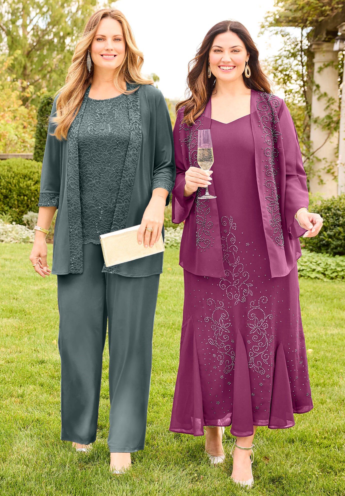 Plus Size Women's Pant Suits | Catherines