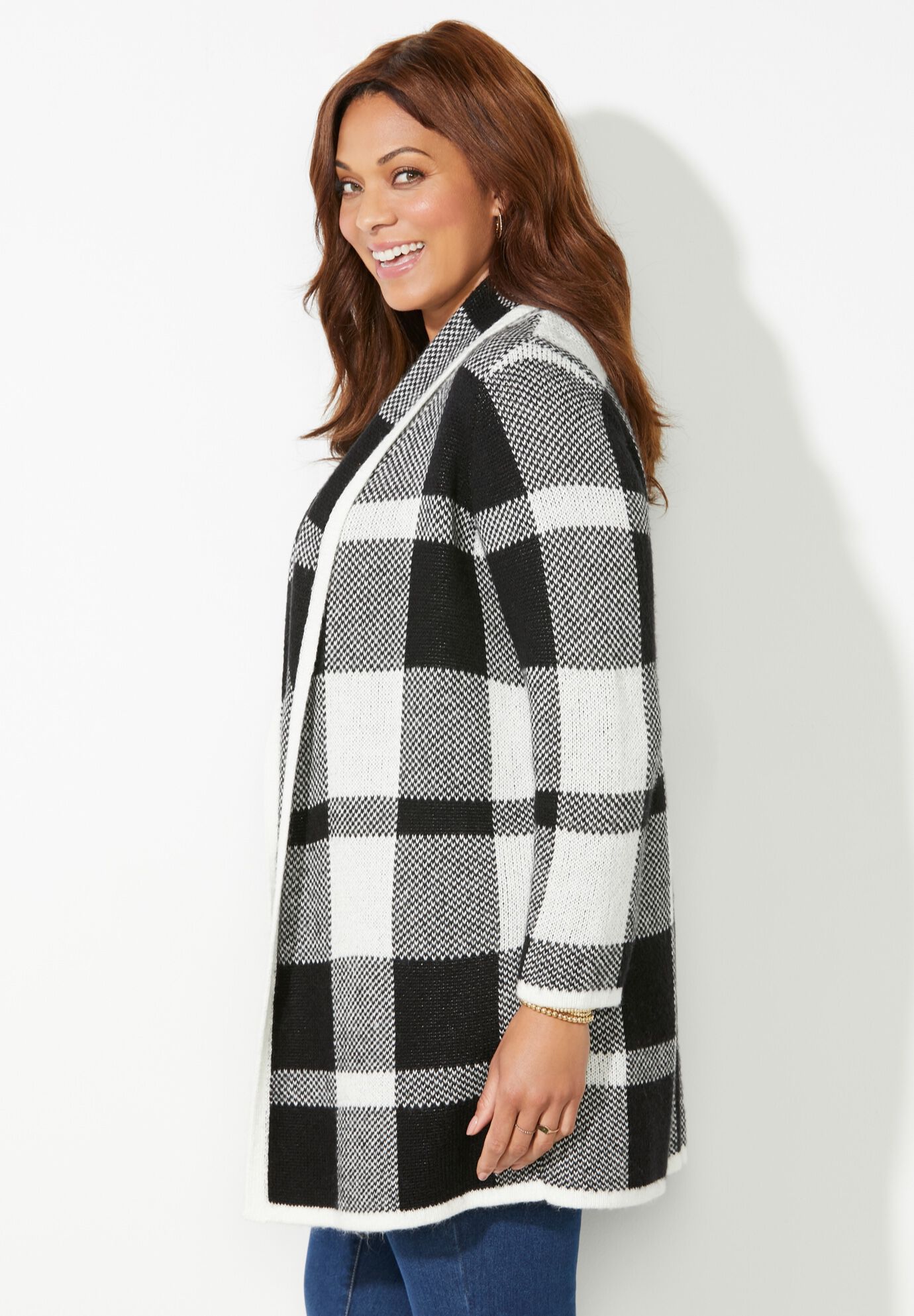 Country Village Sweater Cardigan | Catherines