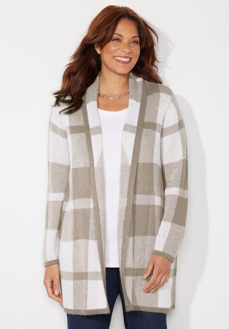 Country Village Sweater Cardigan | Catherines