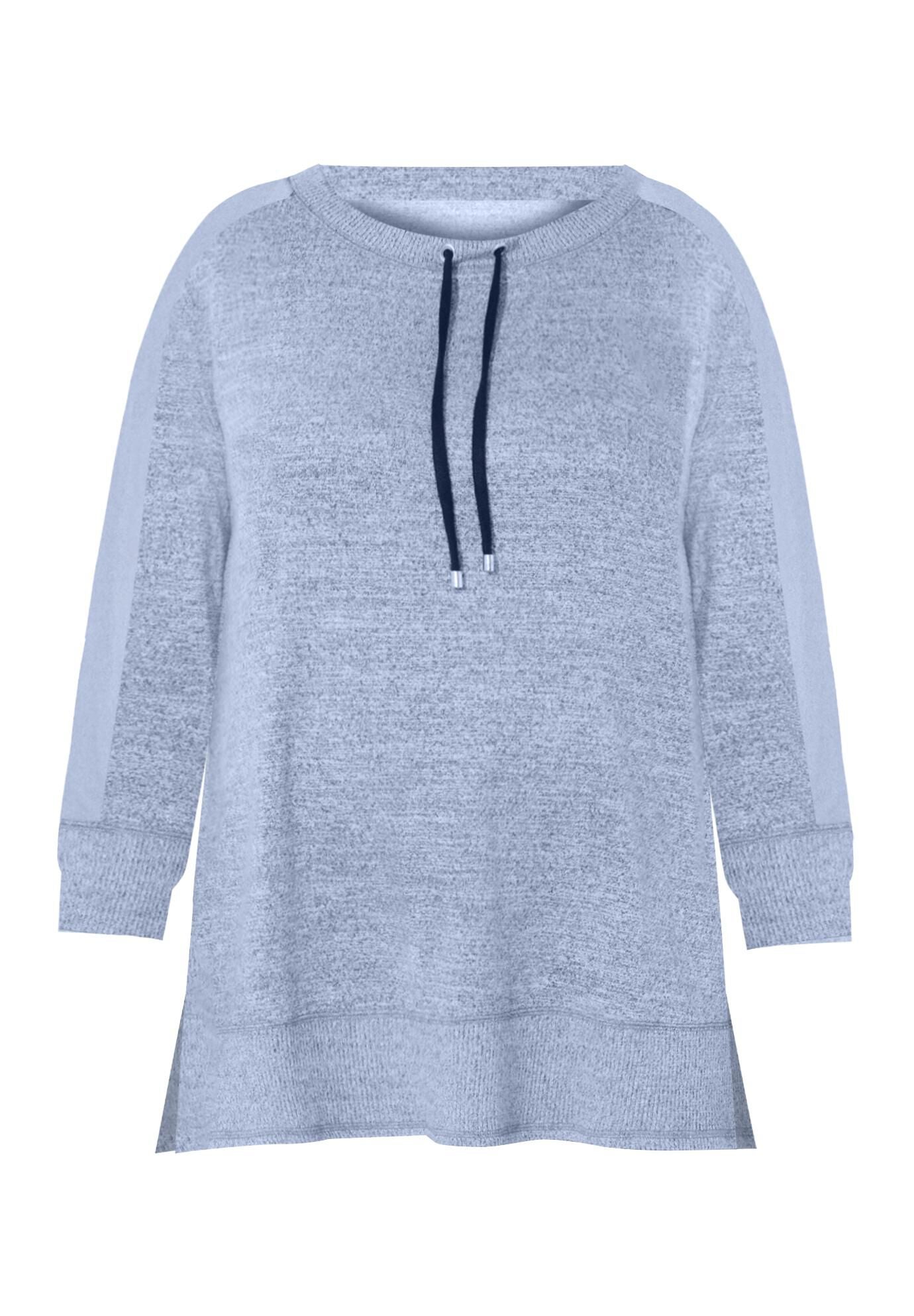 Impossibly Soft Drawstring Tunic - Relaxed Fit, Butter Toffee Heather ...
