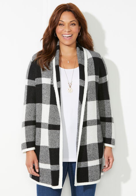 Country Village Sweater Cardigan | Catherines