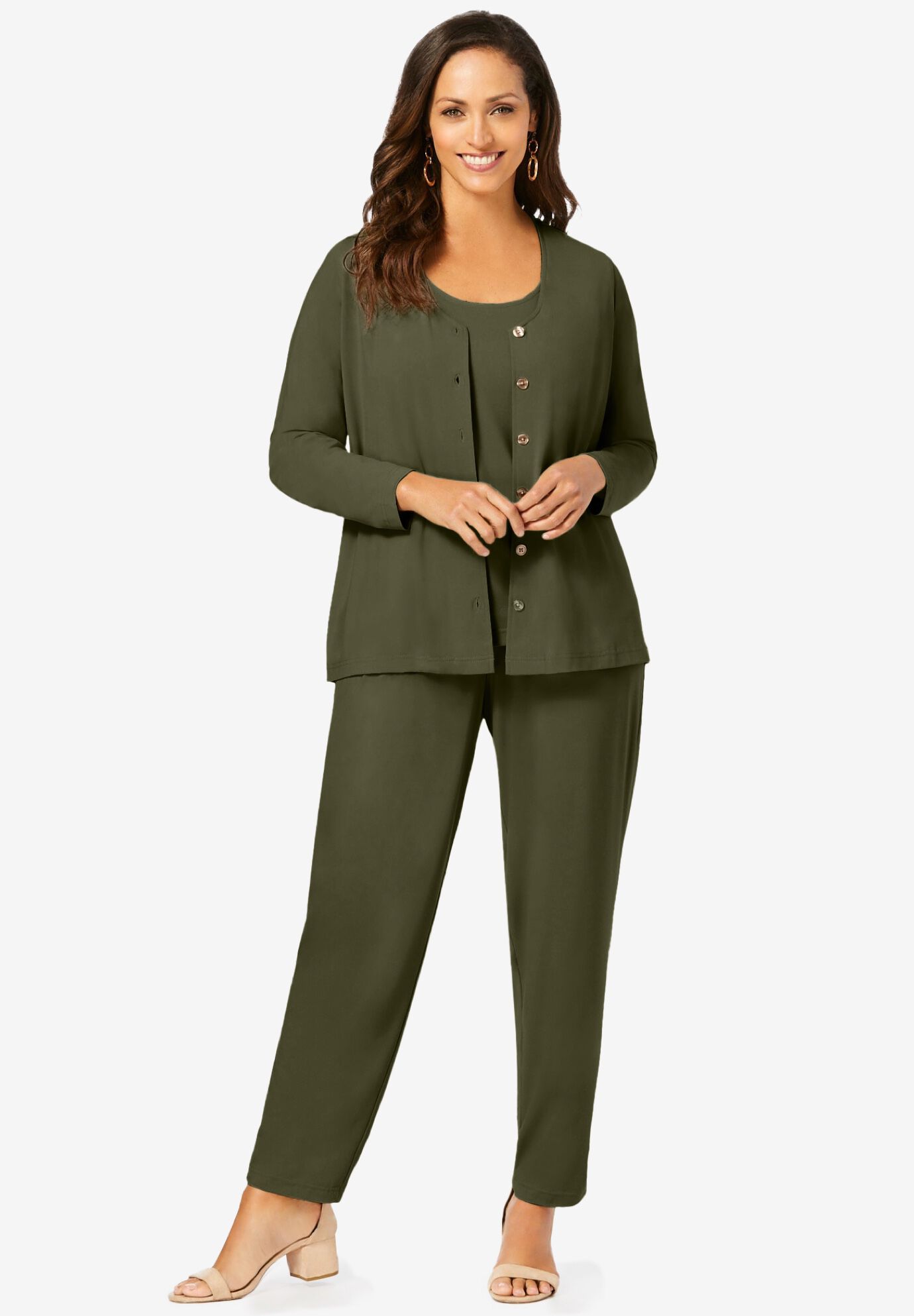 Plus Size Women's Pant Suits | Catherines
