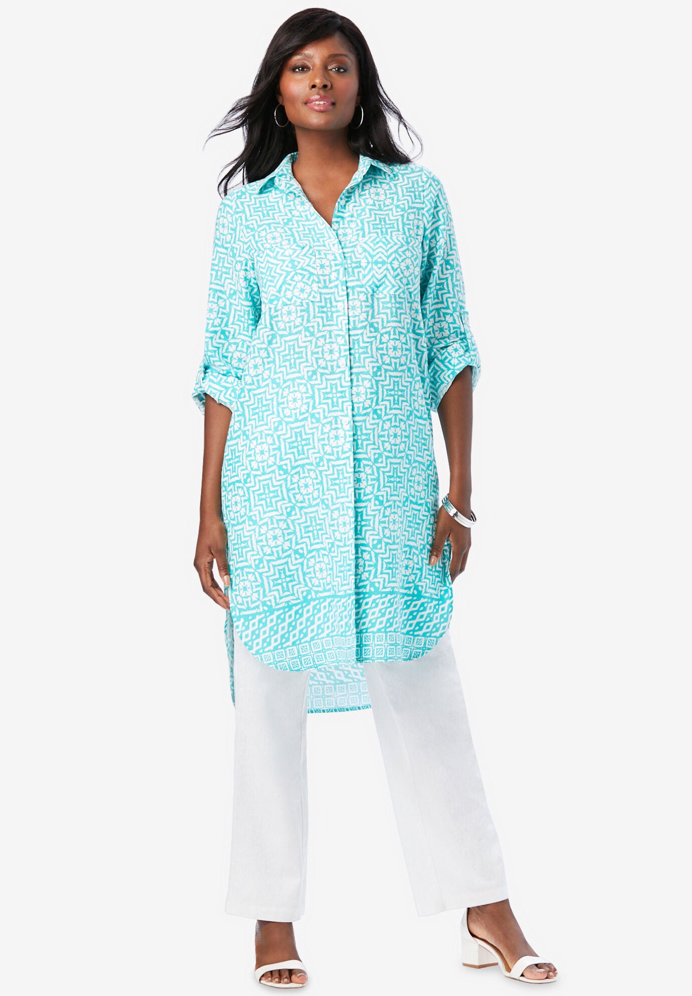 Linen Mega Tunic | Catherines