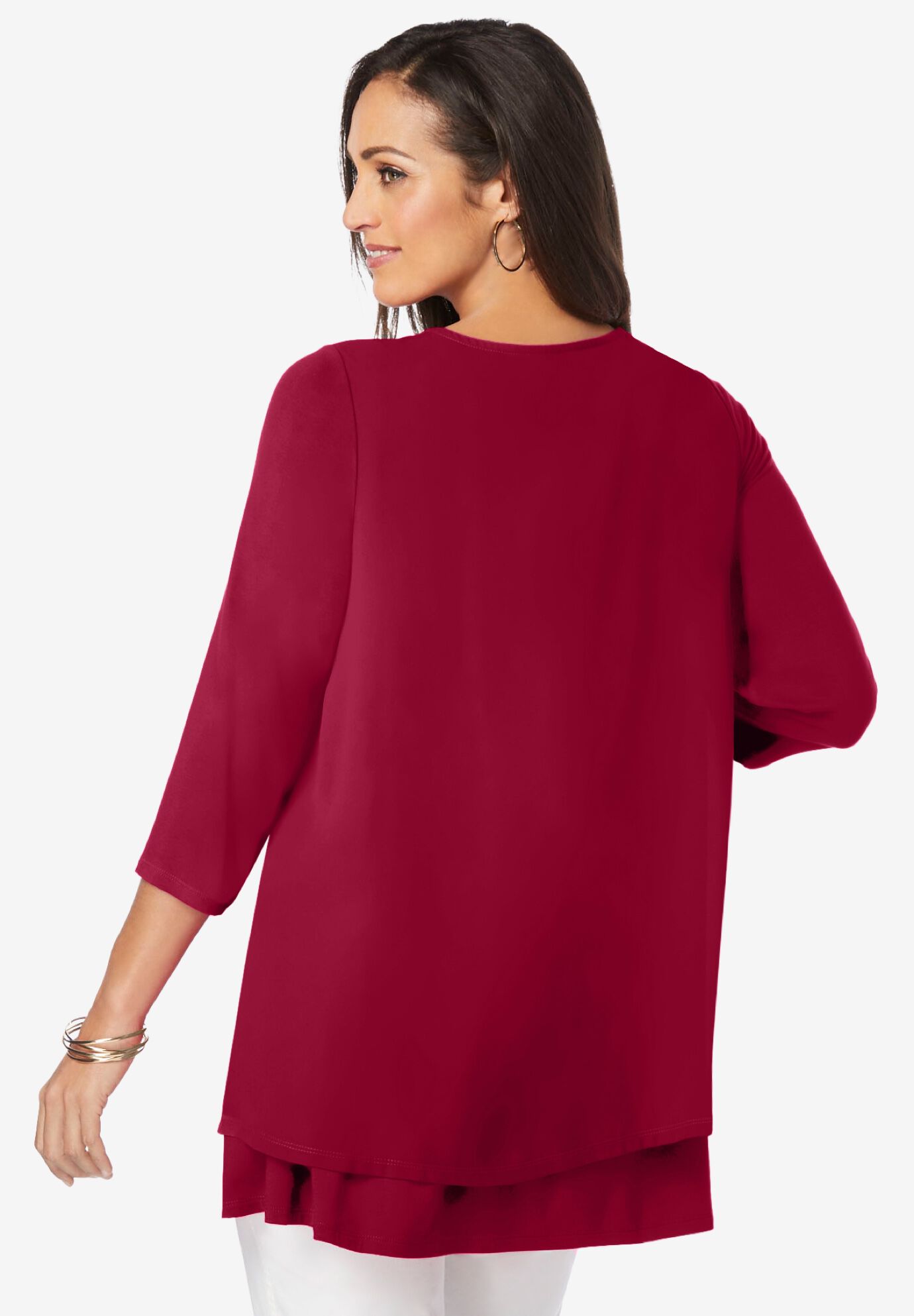 Double Layer Tunic | Catherines