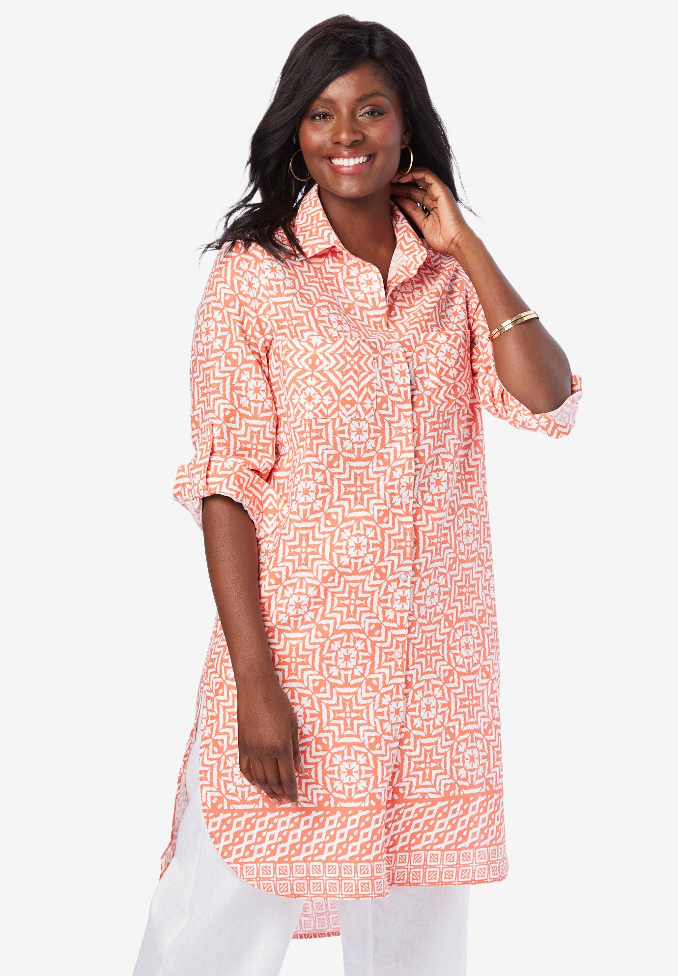 Linen Mega Tunic | Catherines