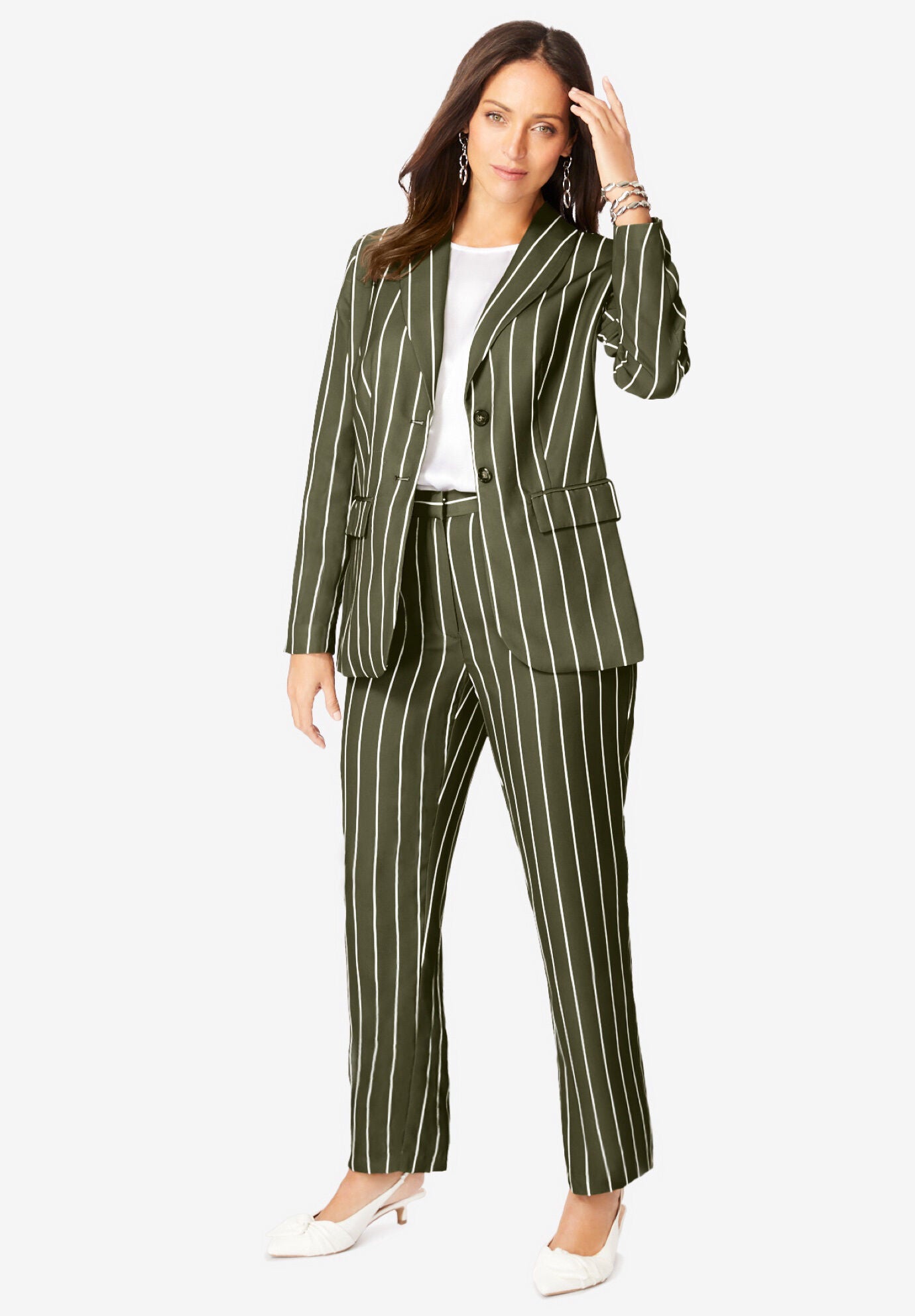 Plus Size Women's Pant Suits | Catherines