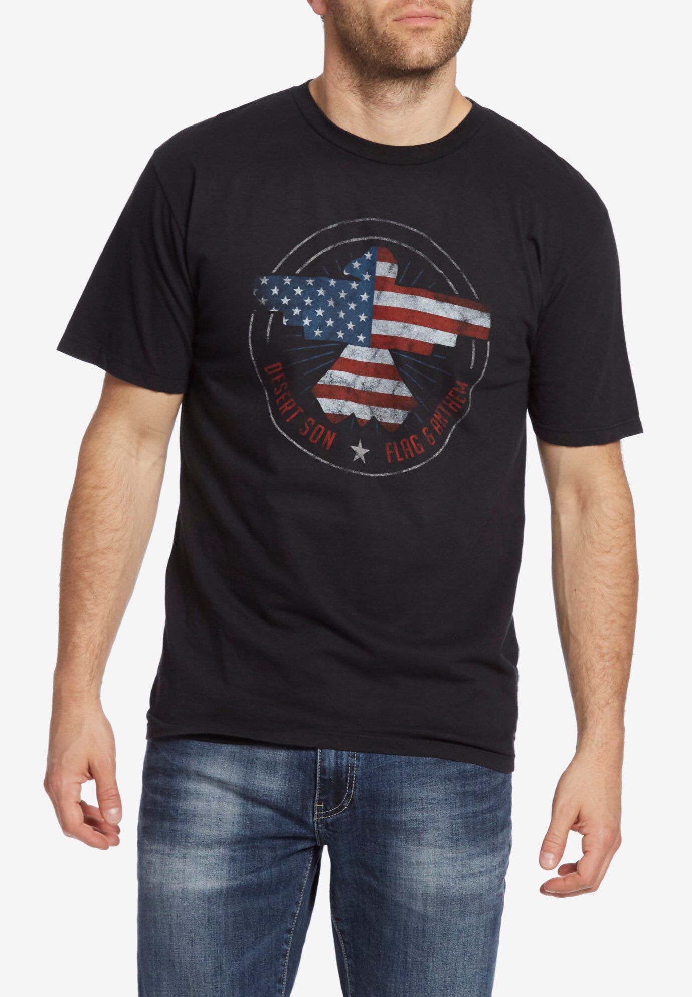 Graphic Burnout Tee Shirt | Catherines