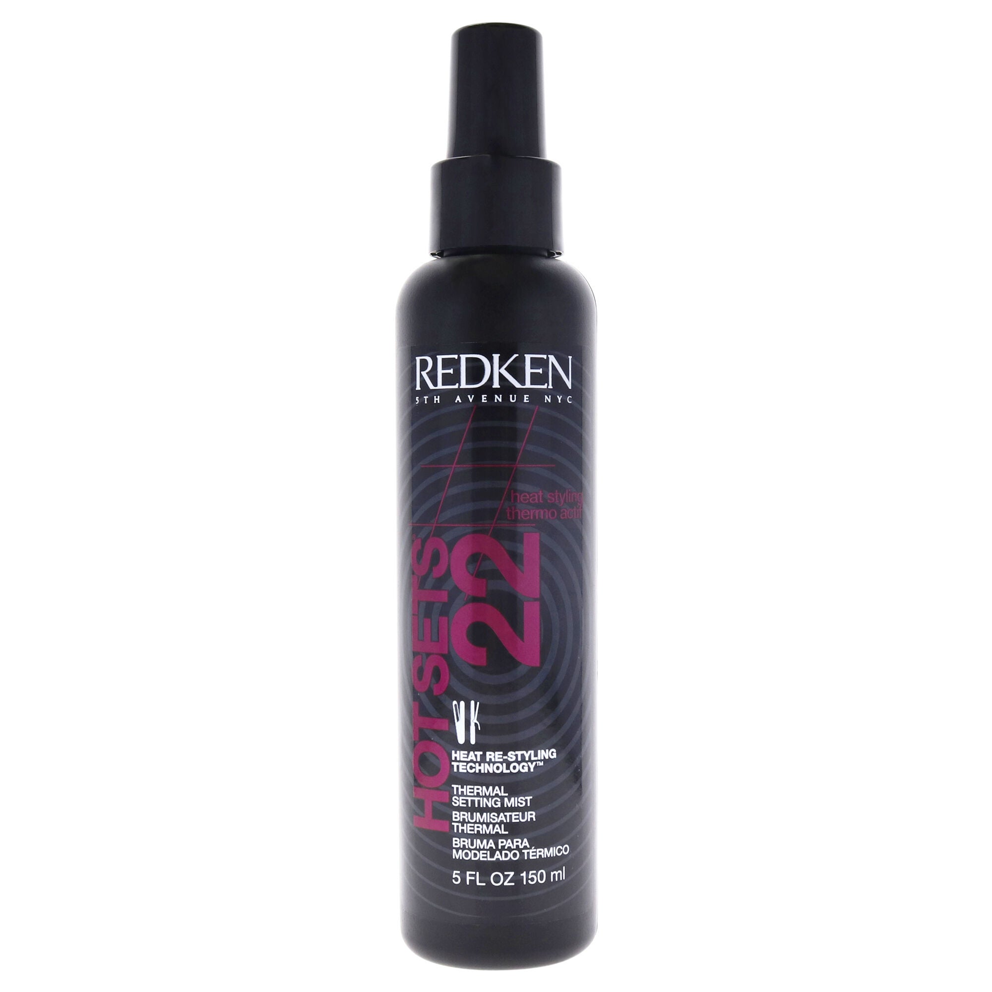 Hot Sets 22 Thermal Setting Mist by Redken for Unisex - 5 oz Mist ...