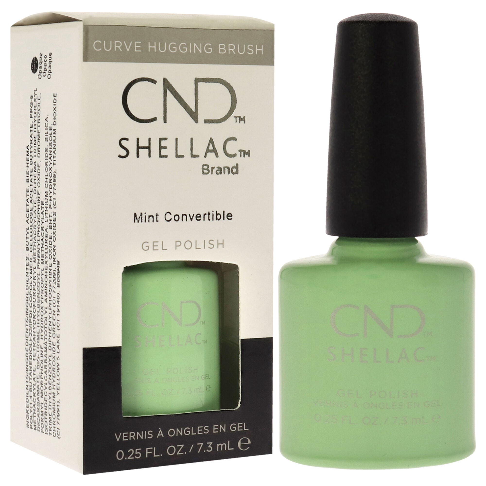 shellac mint green