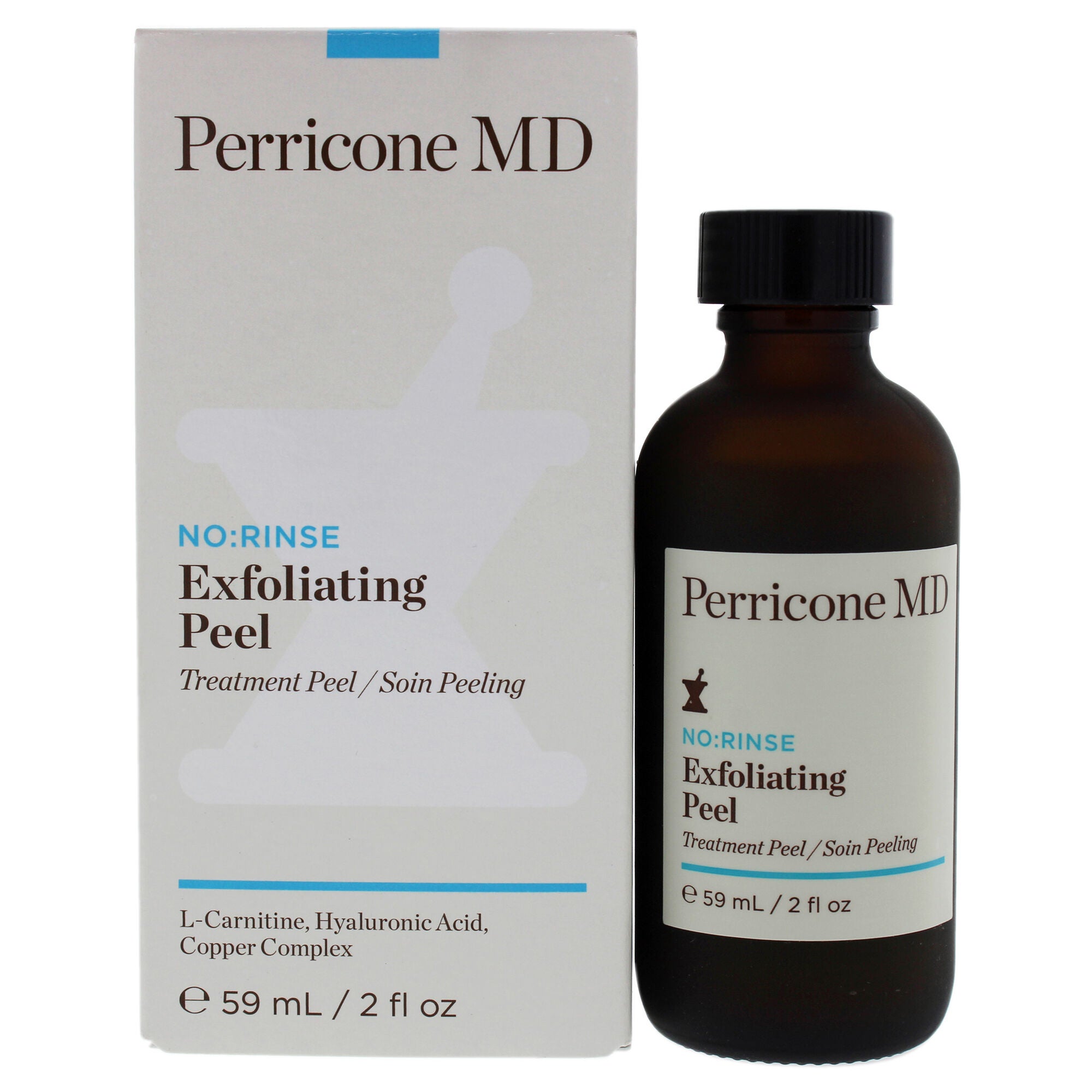 No Rinse Exfoliating Peel by Perricone MD for Unisex - 2 oz Treatment ...