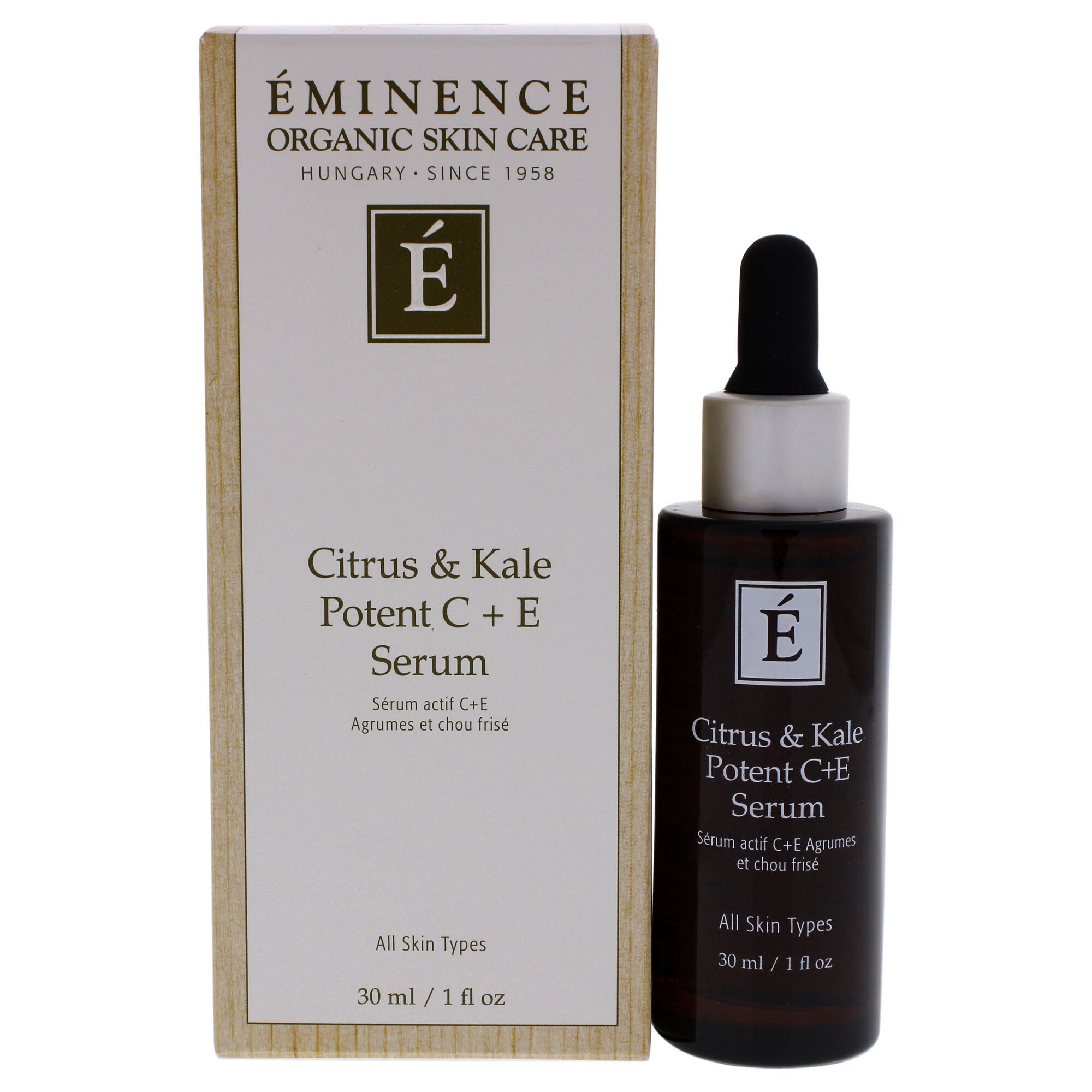 Citrus and Kale Potent C Plus E Serum by Eminence for Unisex - 1 oz ...