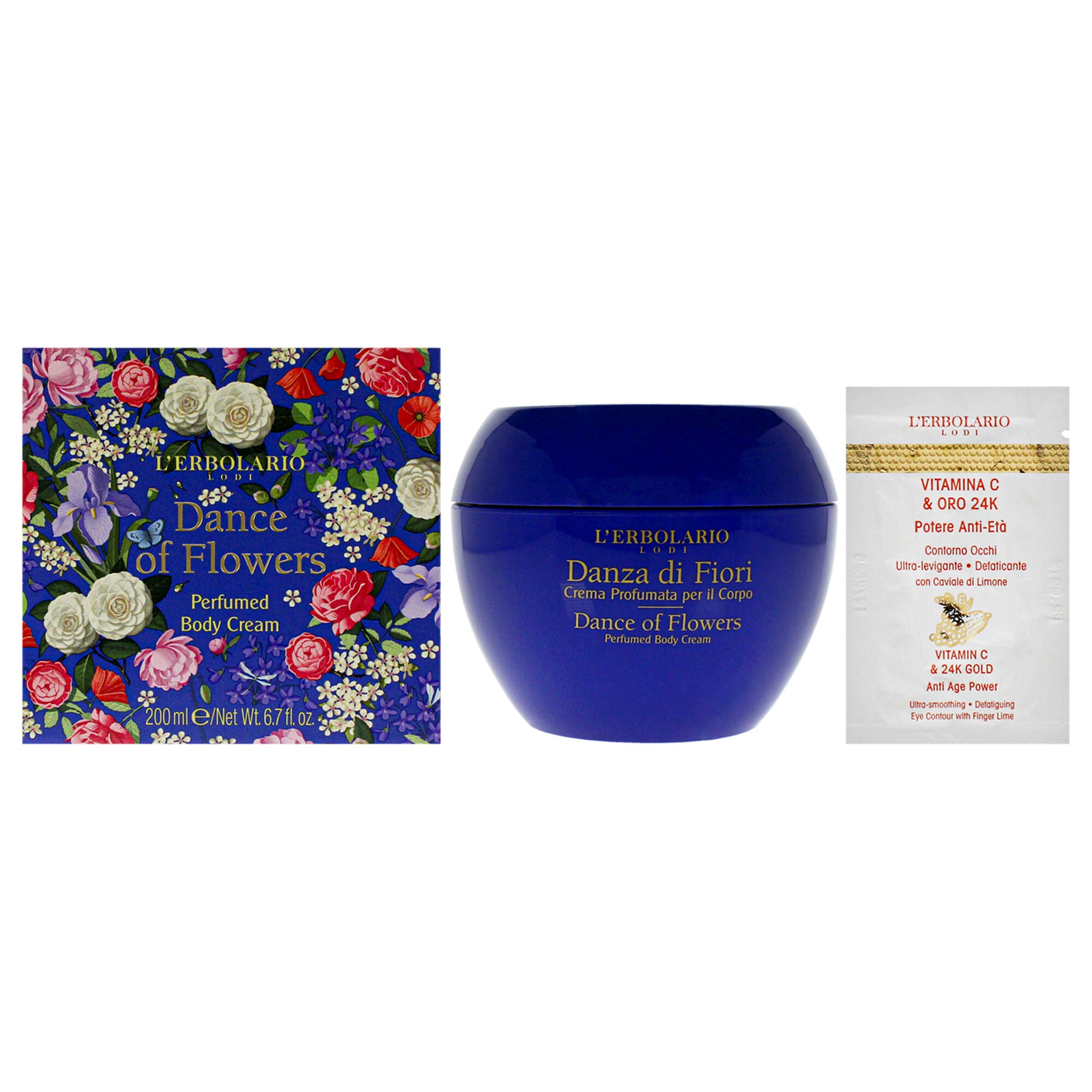 Perfumed Body Cream - Dance Of Flowers by LErbolario for Women - 6.7 oz ...