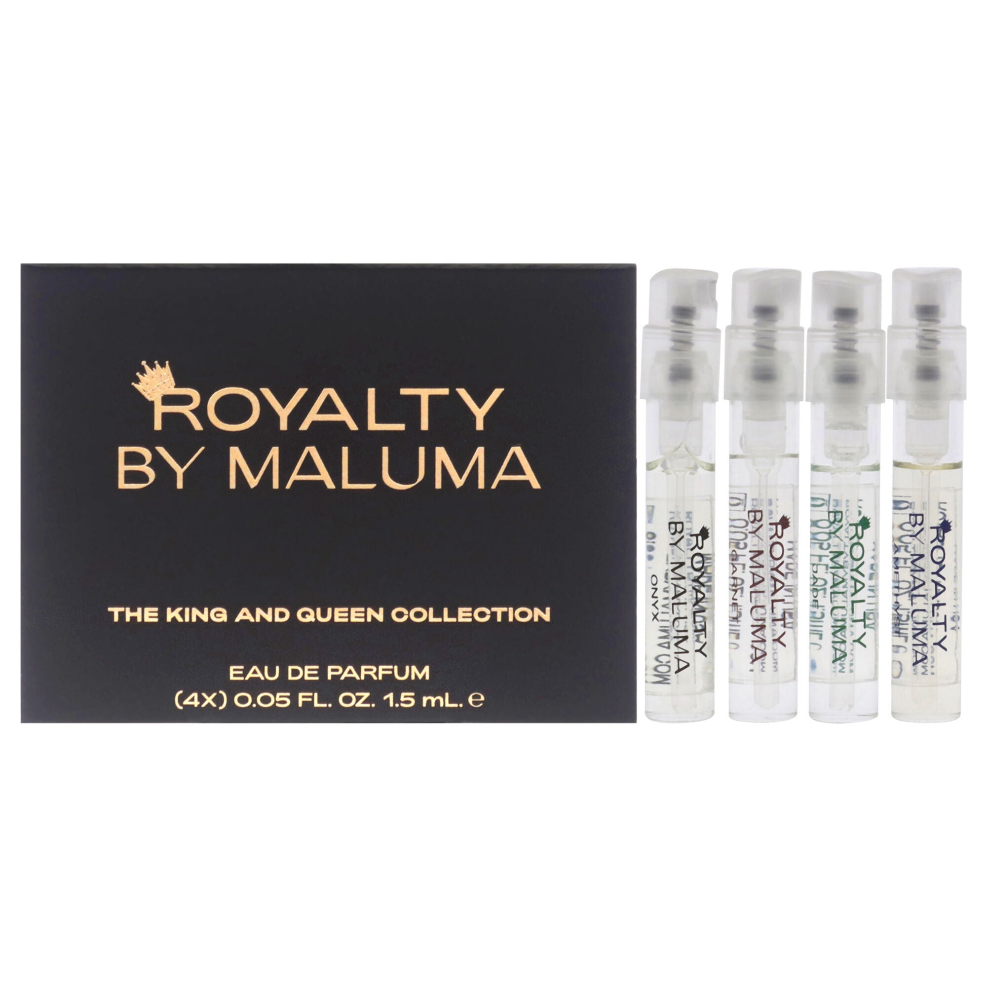 The King and Queen Collection by Royalty By Maluma for Unisex - 4 Pc ...