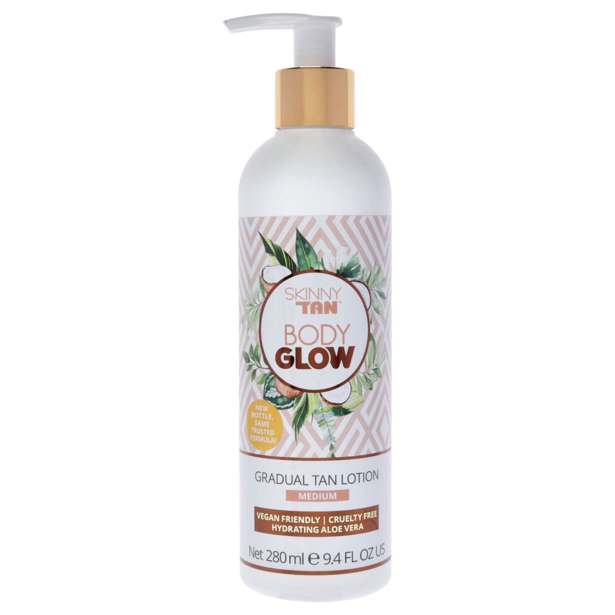 Body Glow Gradual Tan Lotion - Medium by Skinny Tan for Unisex - 9.4oz ...