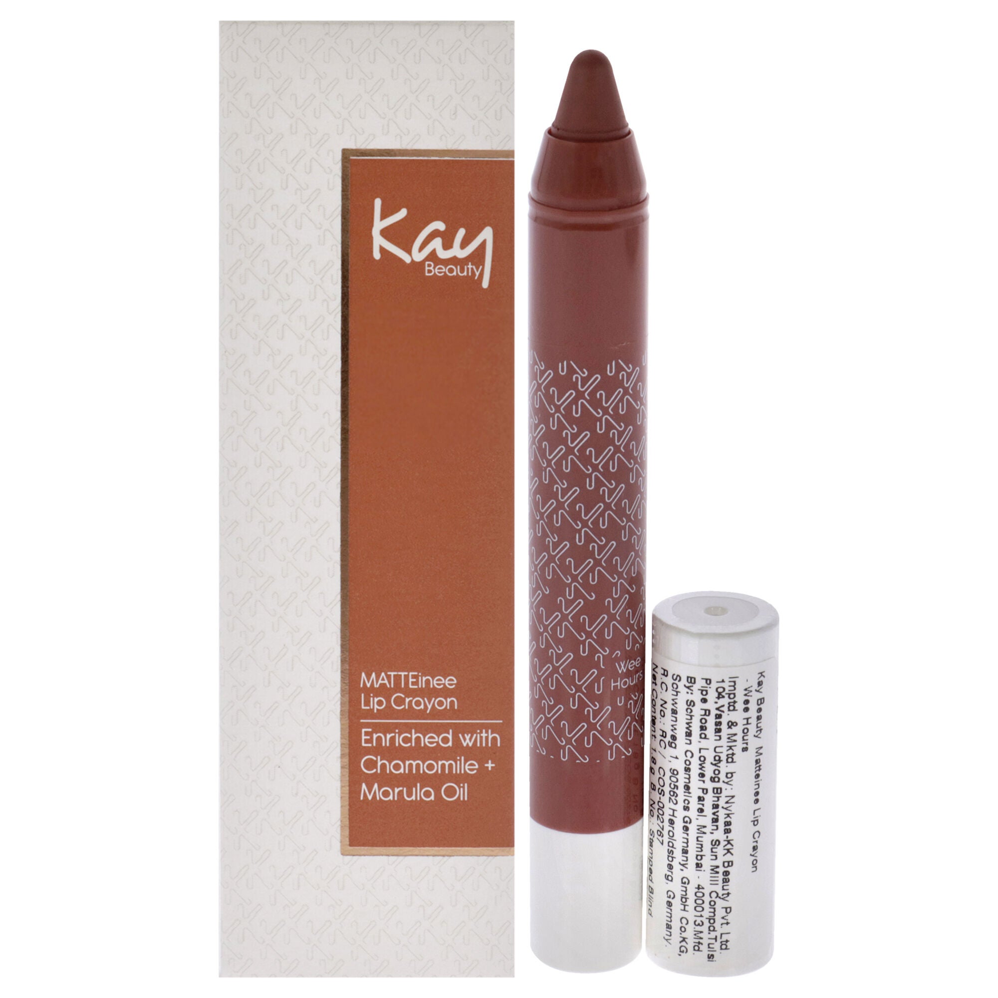 Matteinee Matte Lip Crayon Lipstick - Wee hours by Kay Beauty for Women ...