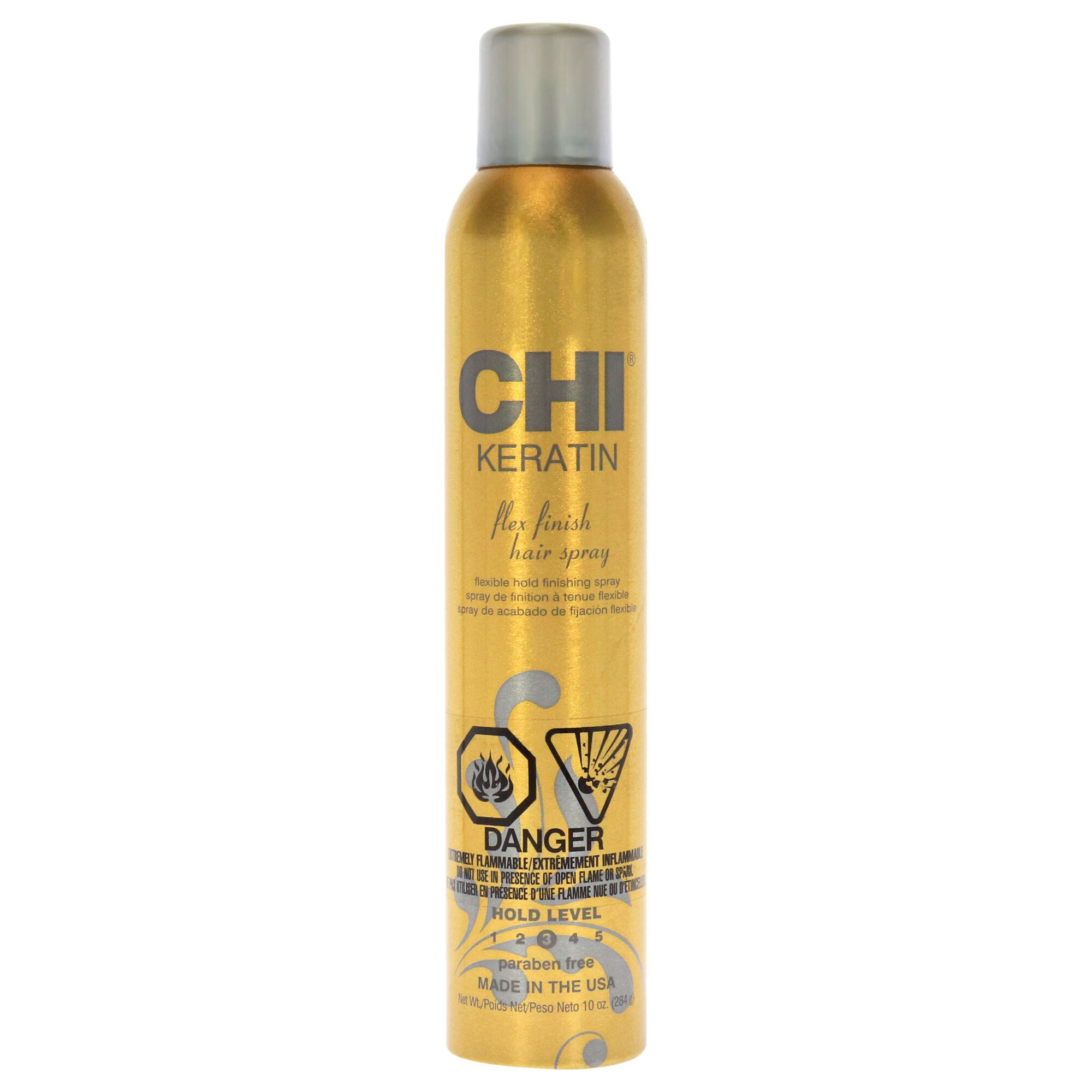 Keratin Flex Finish Hairspray by CHI for Unisex - 10 oz Hair Spray ...