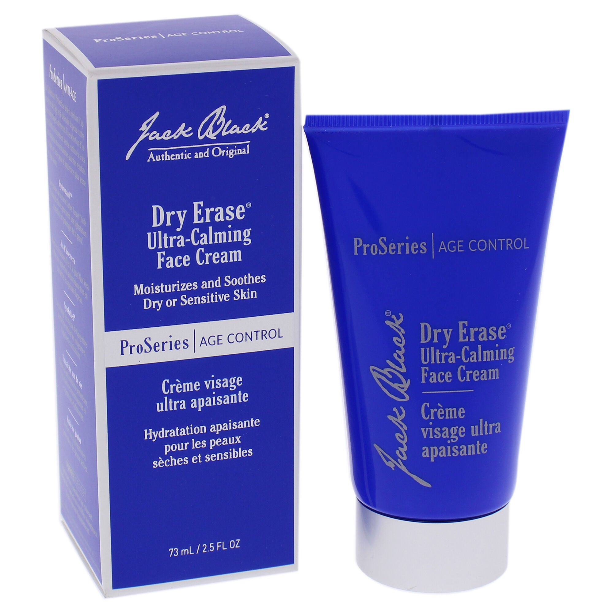 Dry Erase Ultra-Calming Face Cream by Jack Black for Men - 2.5 oz Cream ...