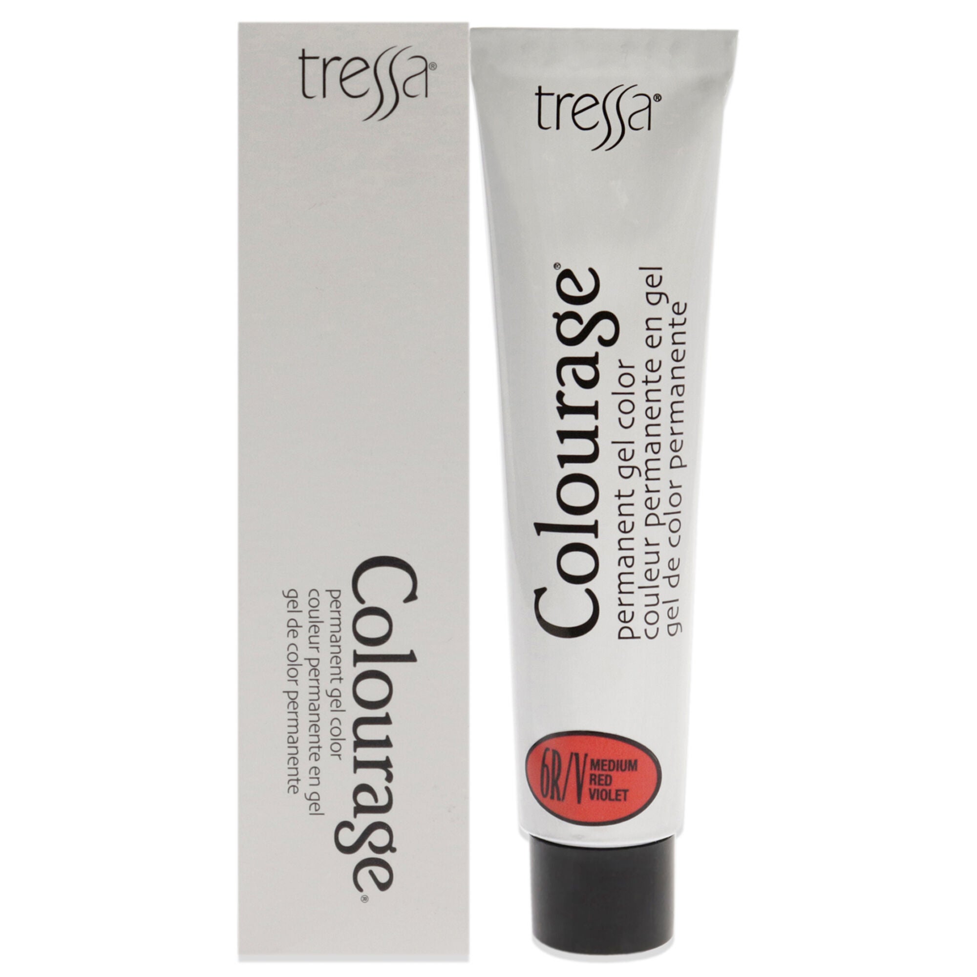 Colourage Permanent Gel Color - 6RV Medium Red Violet by Tressa for ...