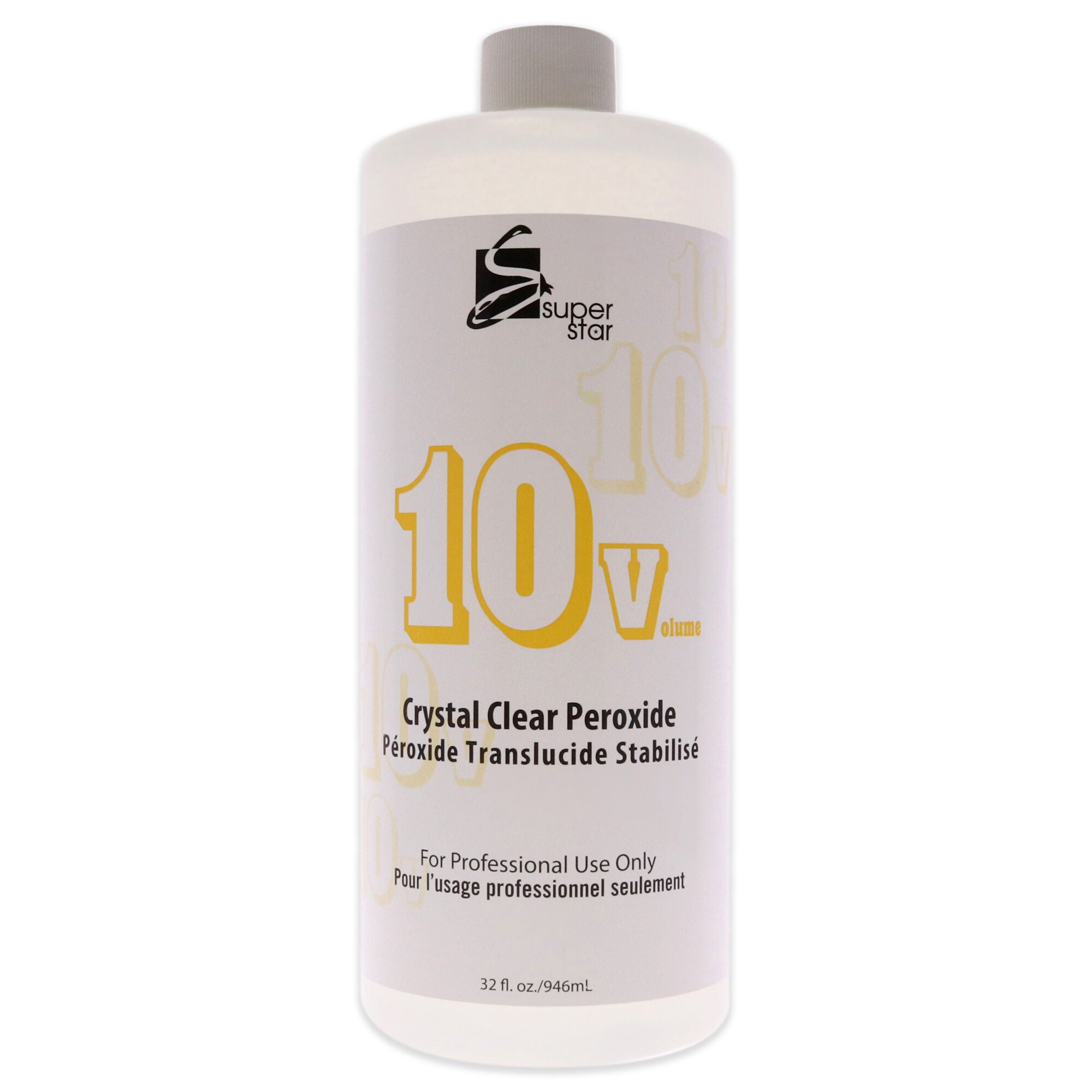 Super Star 10 Volume Crystal Clear Peroxide by Marianna for Unisex - 32 ...