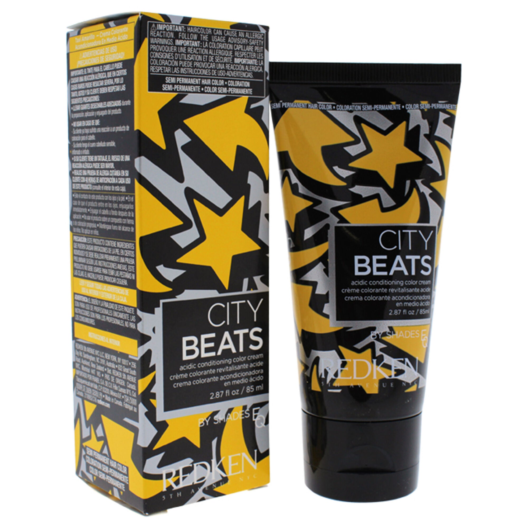 City Beats By Shades EQ - Yellow Cab by Redken for Unisex - 2.87 oz ...