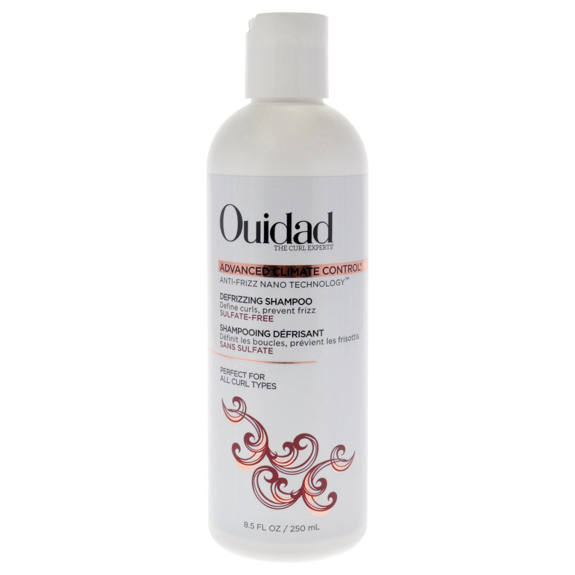 Advanced Climate Control Defrizzing Shampoo by Ouidad for Unisex - 8.5 ...