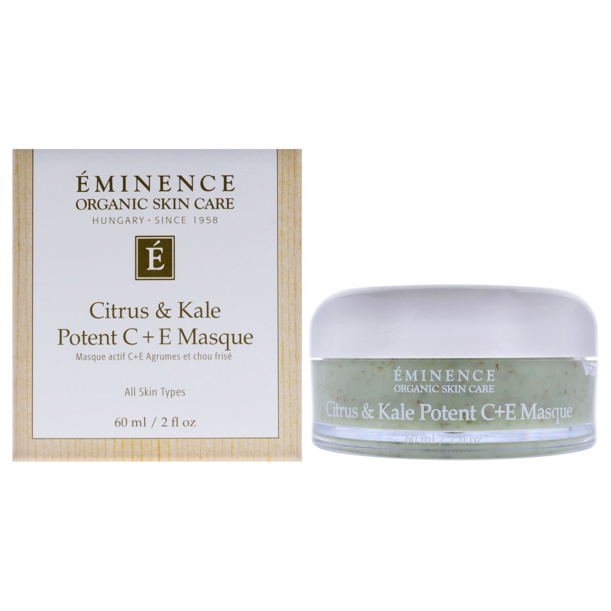 Citrus and Kale Potent C and E Masque by Eminence for Unisex - 2 oz ...