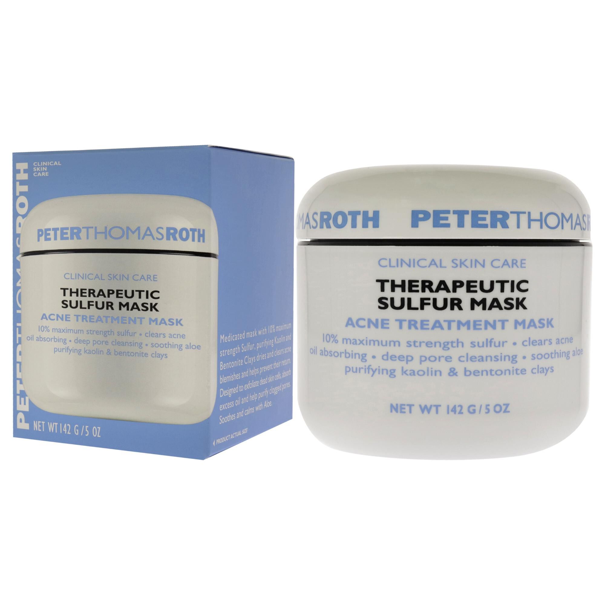 Therapeutic Sulfur Mask by Peter Thomas Roth for Unisex - 5 oz ...