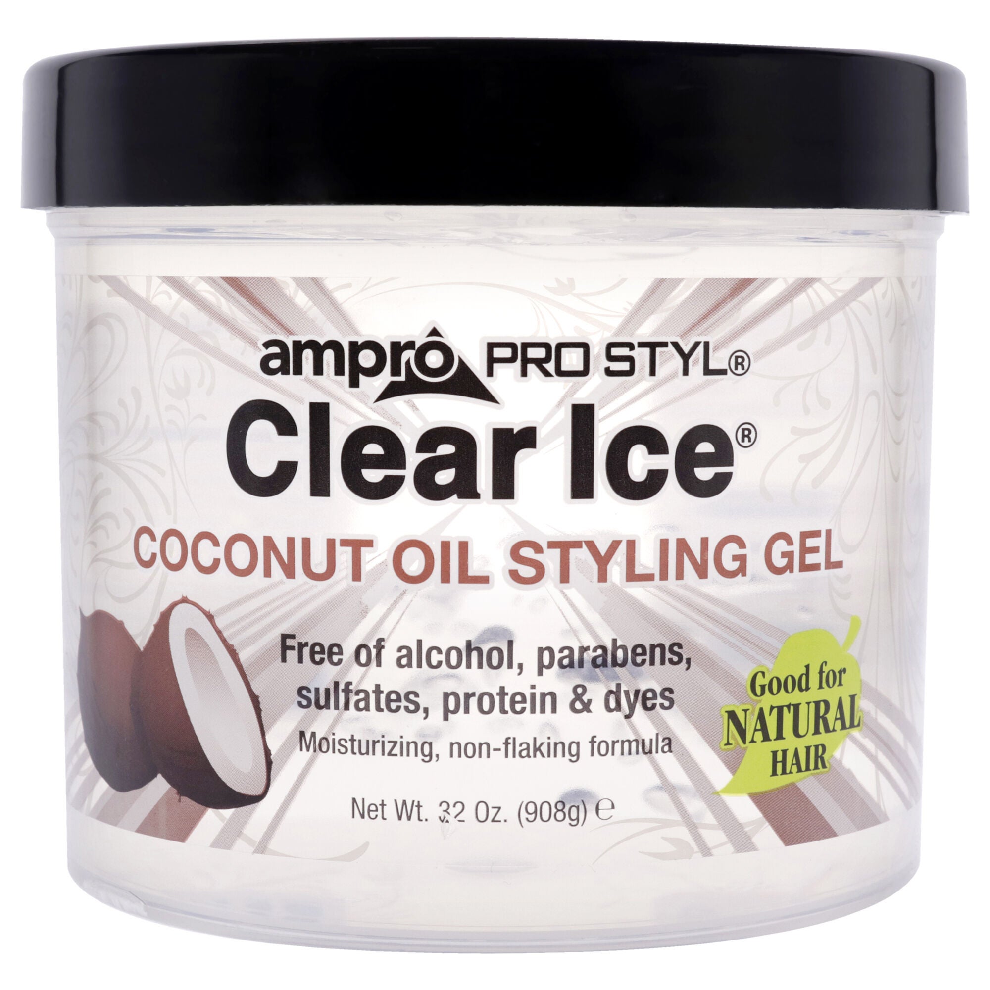 Pro Styl Clear Ice Gel - Coconut by Ampro for Women - 32 oz Gel | Catherines