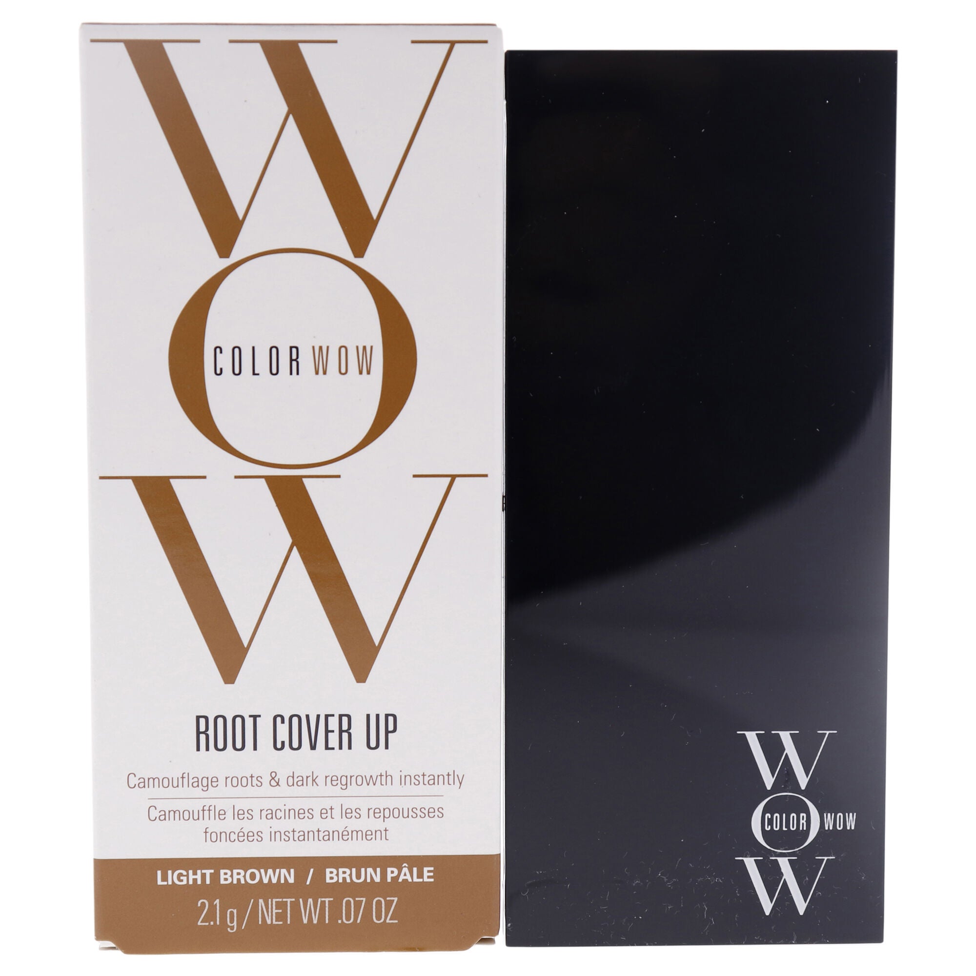 Root Cover Up - Light Brown by Color Wow for Women - 0.07 oz Hair Color ...