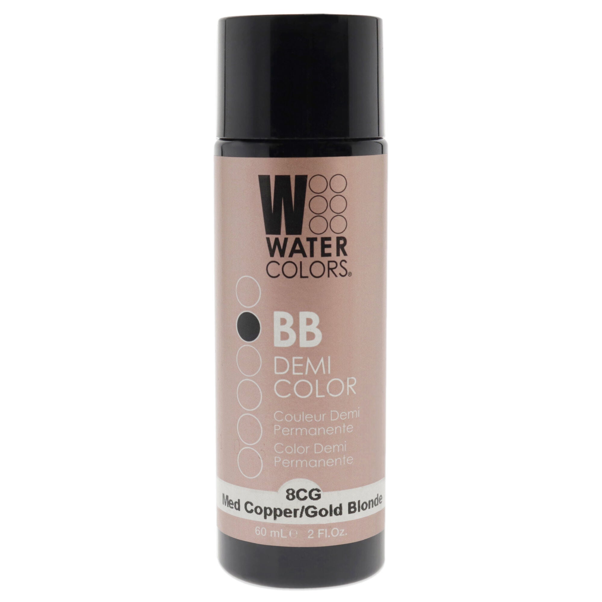 Watercolors BB Demi-Permanent Hair Color - 8CG Medium Copper Gold ...