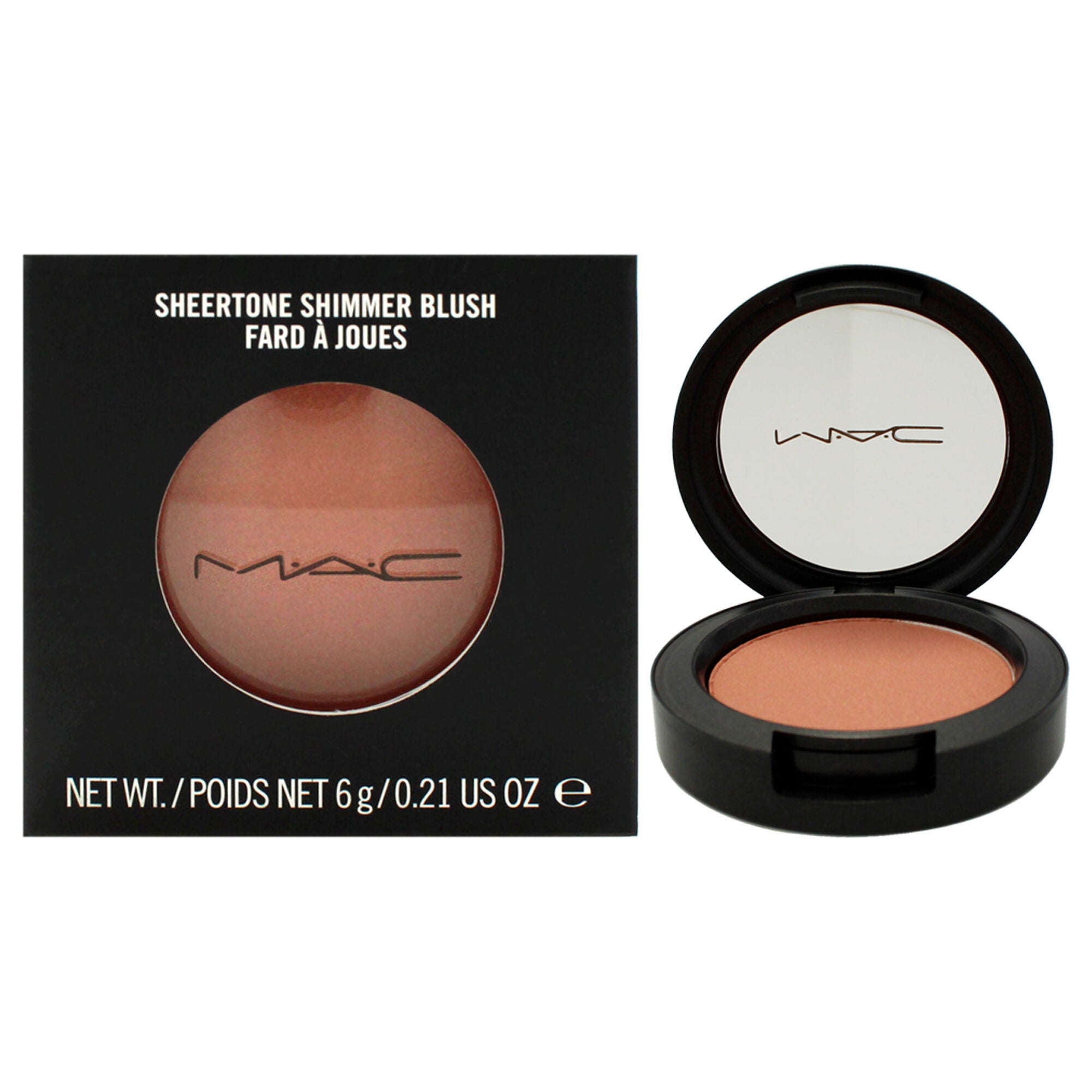 Sheertone Shimmer Blush - Sunbasque by MAC for Women - 0.21 oz Blush | Catherines