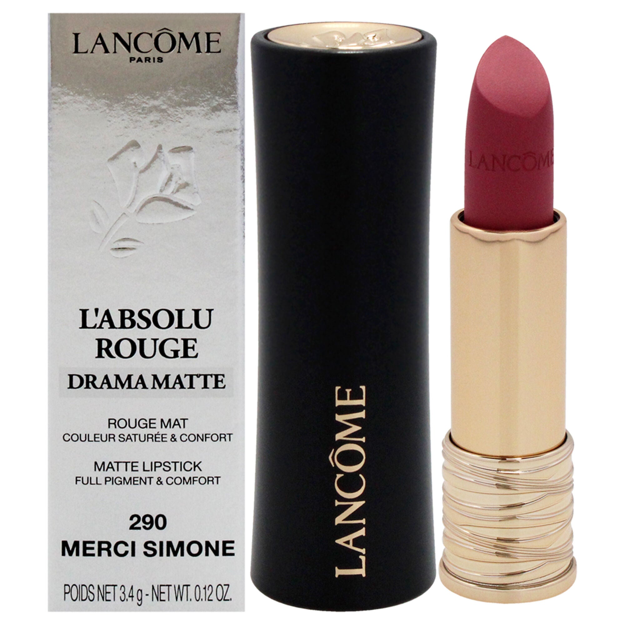 LAbsolu Rouge Drama Matte Lipstick - 290 Merci Simone by Lancome for ...